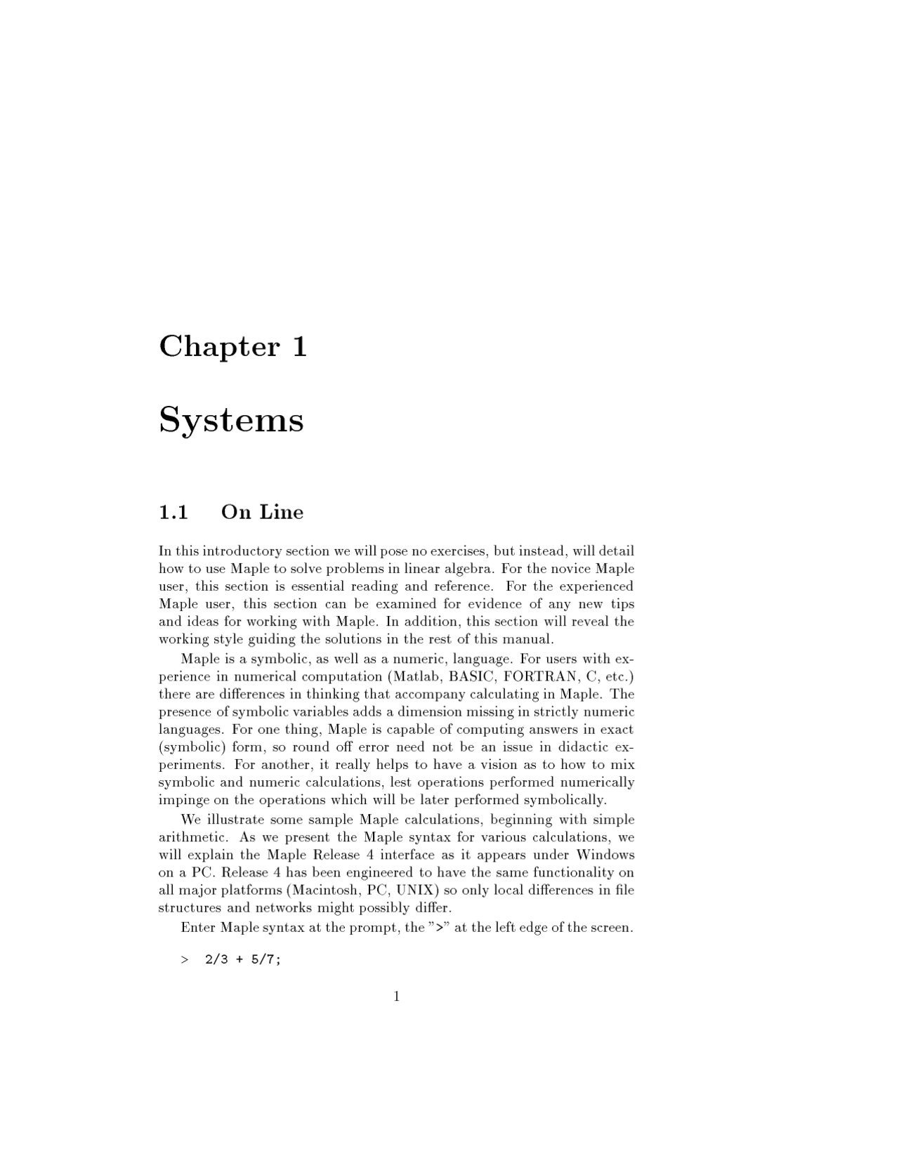 Notes On Systems An Introduction To Proof Through Real Analysis Ma