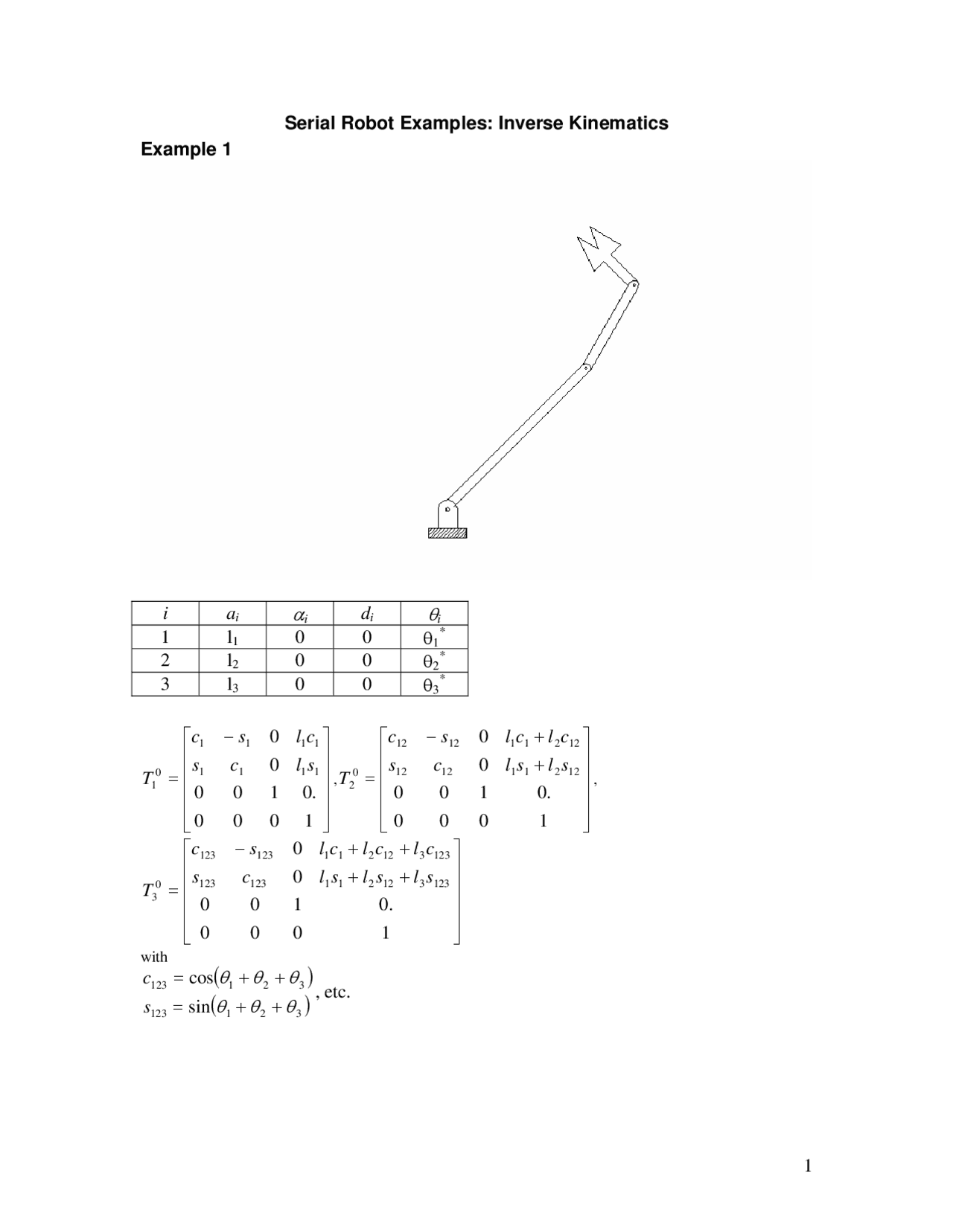 Serial Robot Examples: Inverse Kinematics - Lecture Notes | ME 4140 ...