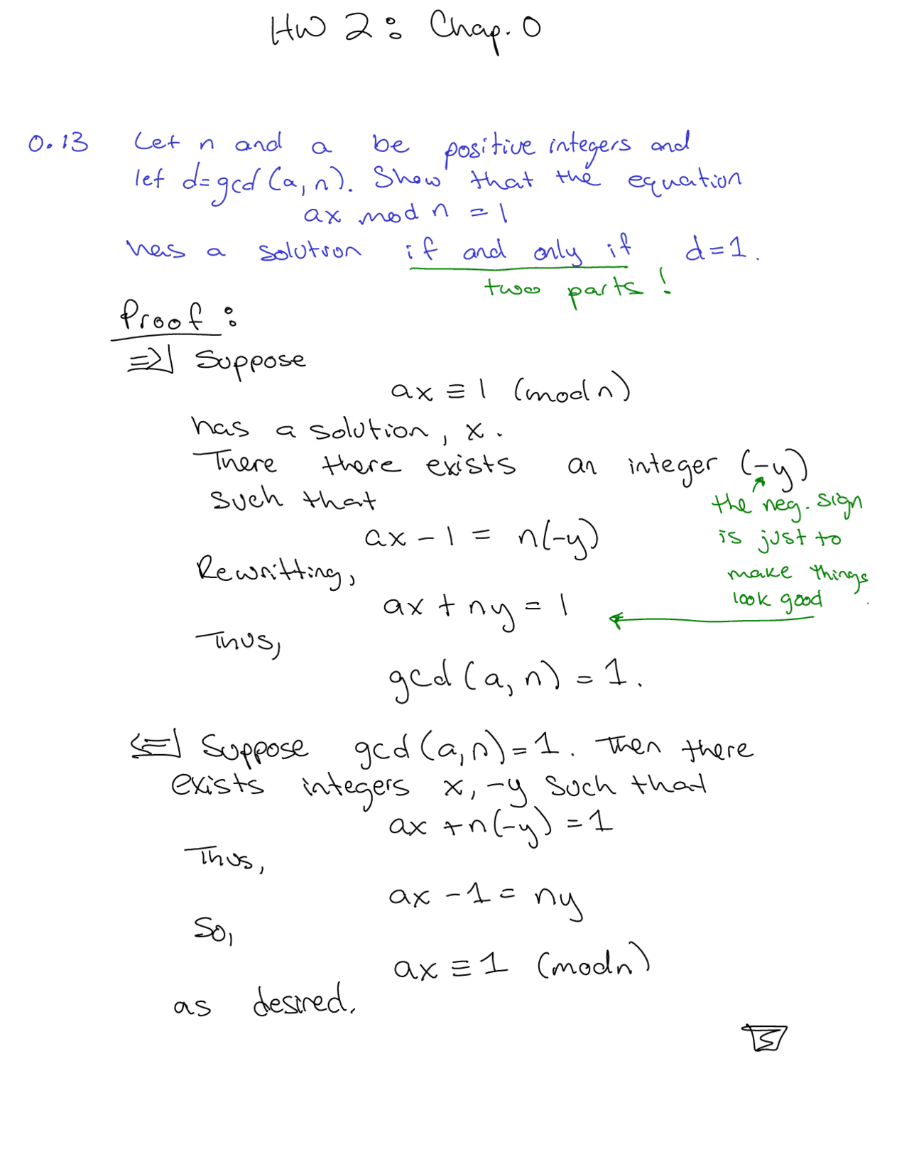 Homework II Answers - Modern Abstract Algebra | MAT 4233 | Assignments ...