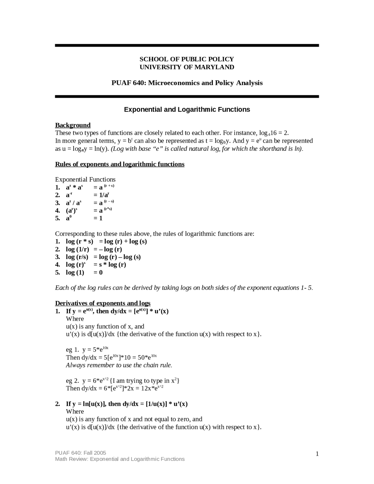 Exponential, Logarithmic Function Microbial Physiology - Review Sheet ...