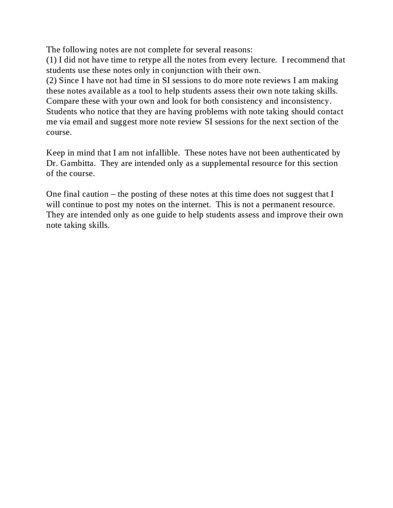 Introduction To American Politics Notes Pol 1013 Docsity