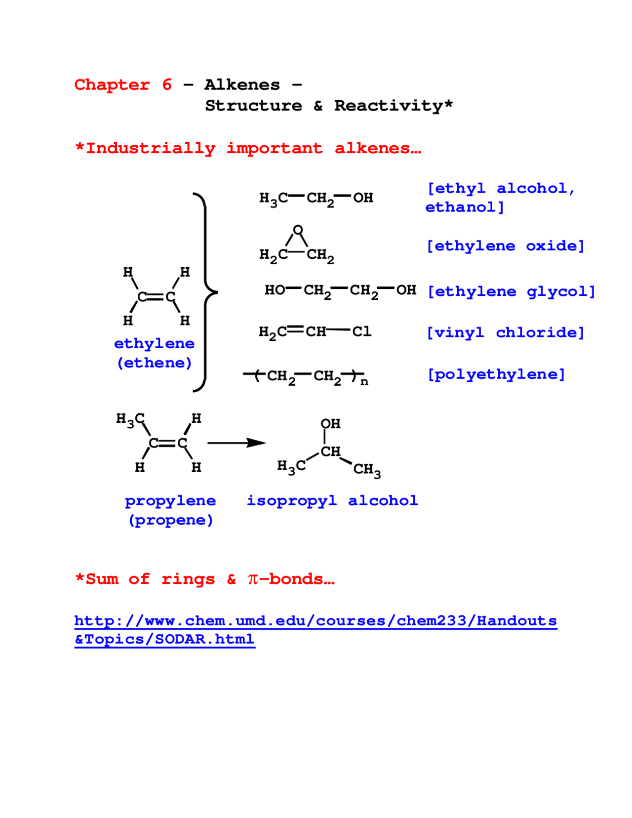Alkenes: Structure, Reactivity, and Nomenclature - Prof. Herman L ...