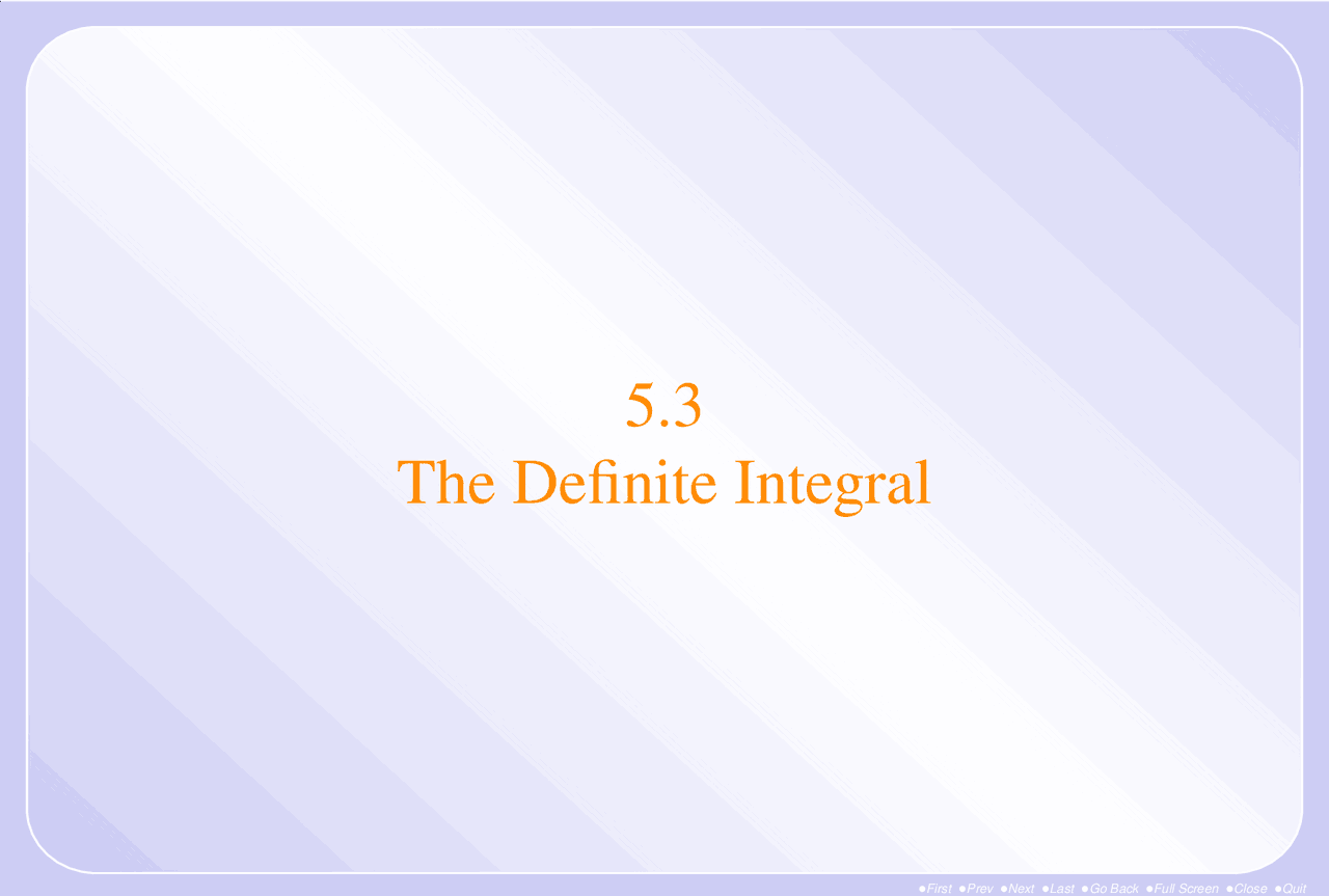 The Definite Integral Calculus Lecture Slides Mat 021b Docsity