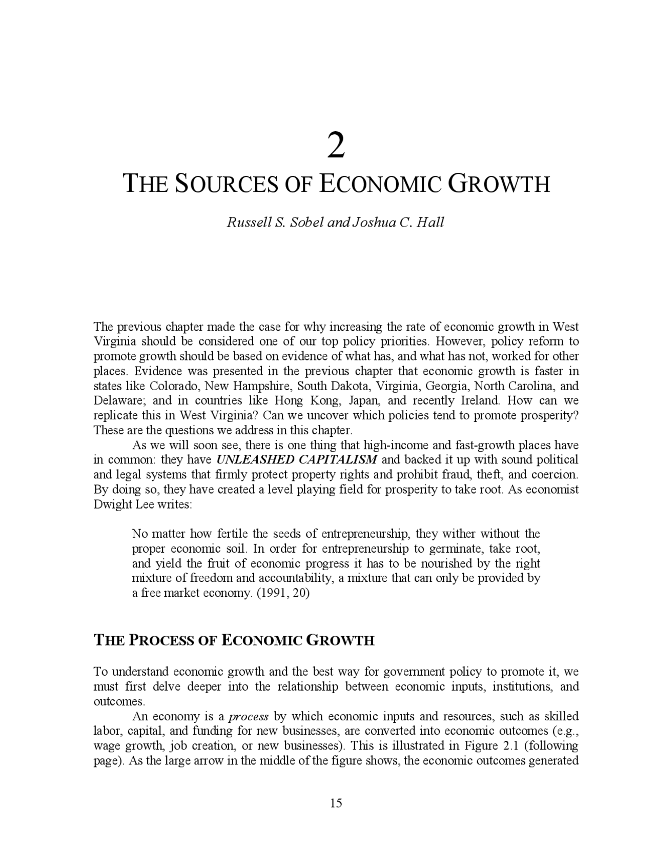 The Sources Of Economic Growth Lecture Notes Econ T470 Docsity