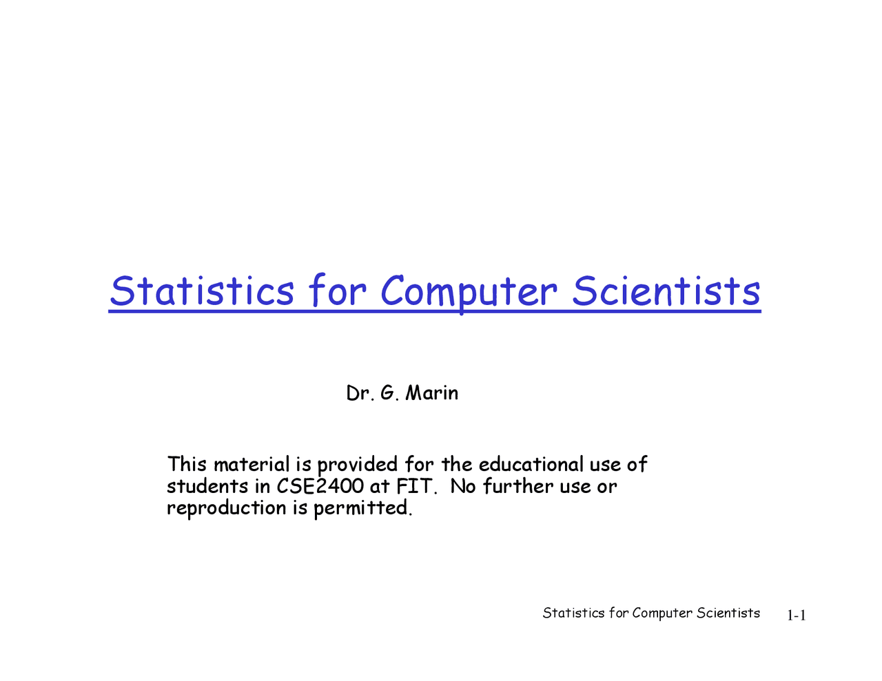 Probability Versus Statistics - Applied Statistics | CSE 2400 - Docsity
