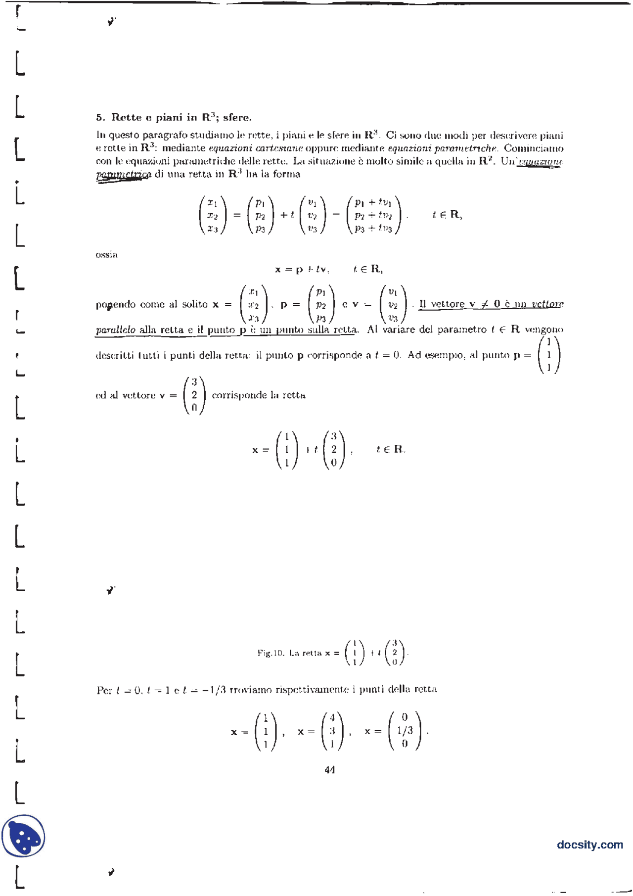 Dispense Di Geometria 2 Docsity
