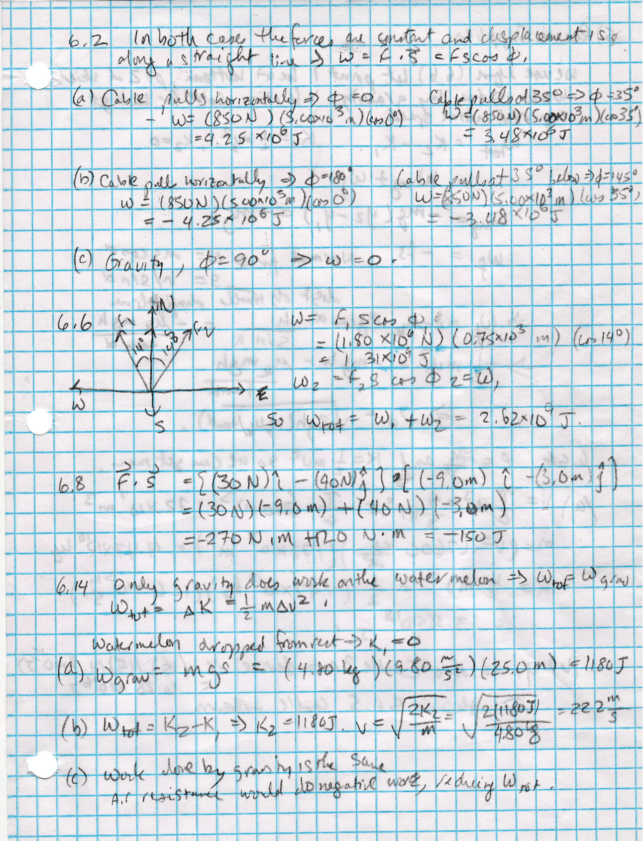 Questions For Assignment 6 Physics 1 Phy 1001 Docsity
