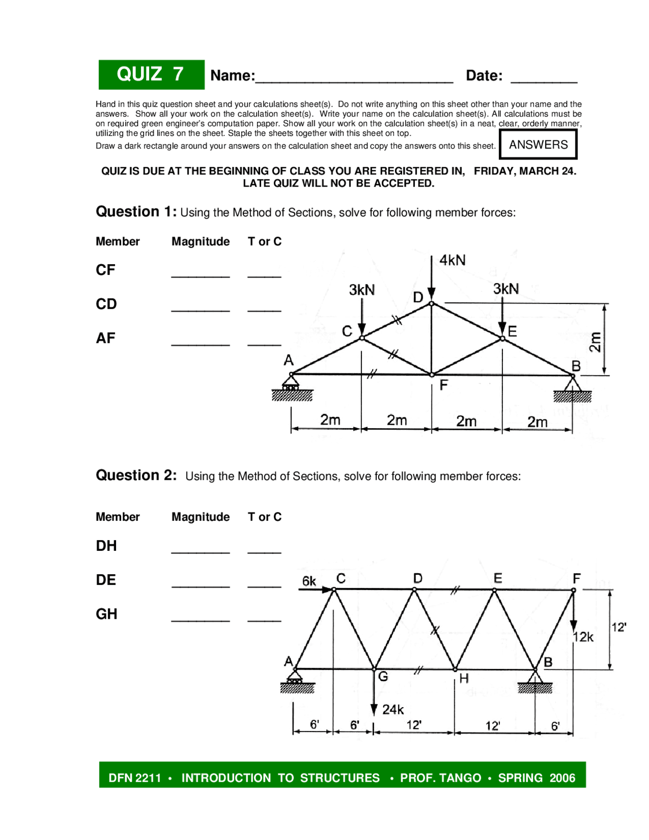 Solutions For Quiz 7 Architectural Cultures I Dfn 2111 Docsity