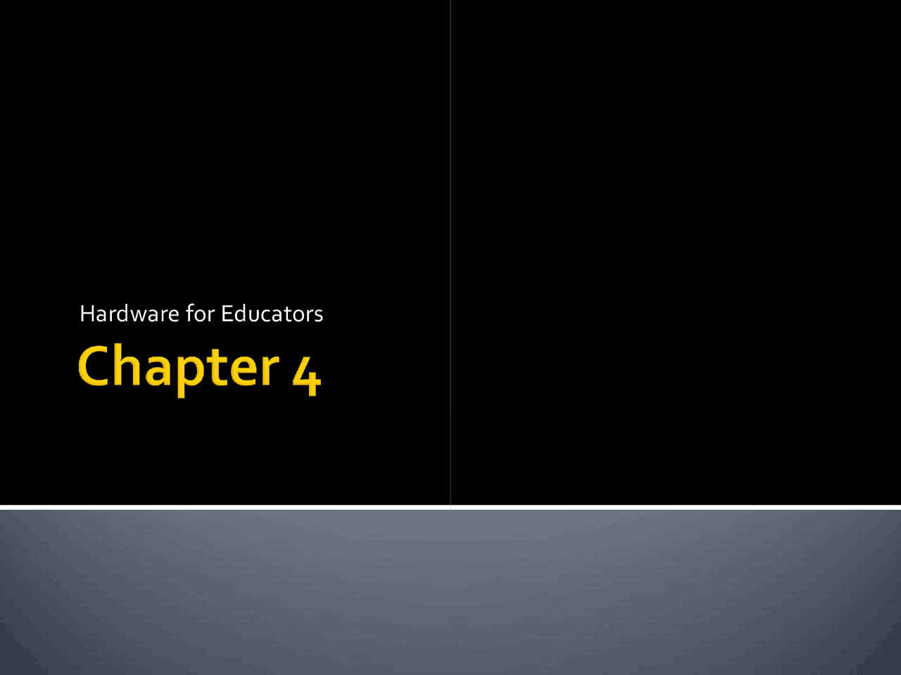 Hardware For Educators Lecture Slides Epi 0020 Docsity