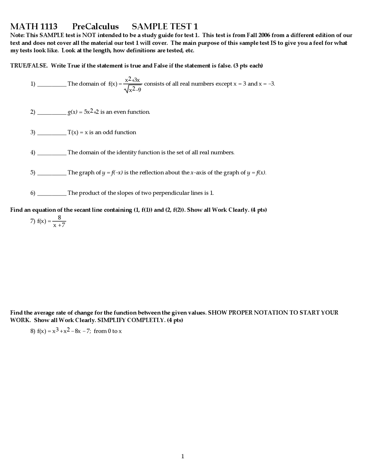 19 Solved Questions On Properties Of Equations Final Exam Math 1113
