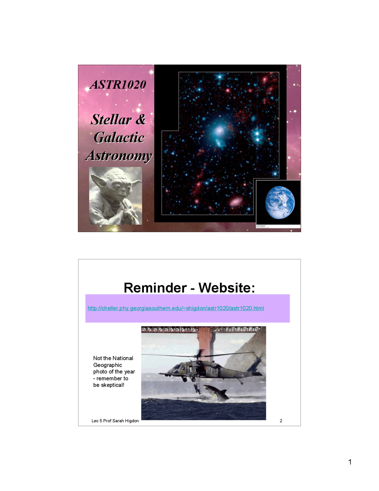 Our Nearest Star The Sun Lecture Slides Astr 1020 Docsity