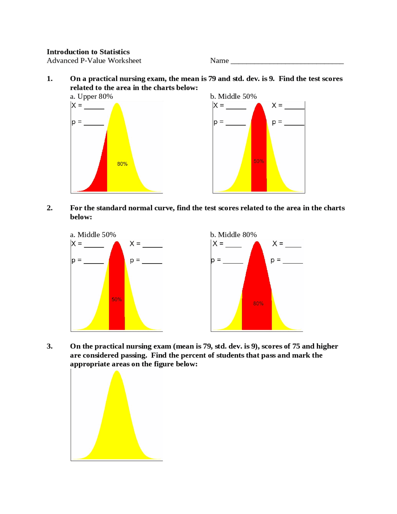 Solved Problems On Introduction To Statistics Homework Math 2400 Docsity