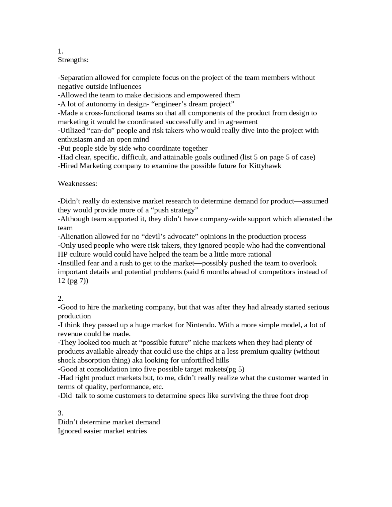 Strengths, Weaknesses - Introduction to Media Computation - Notes | CS ...