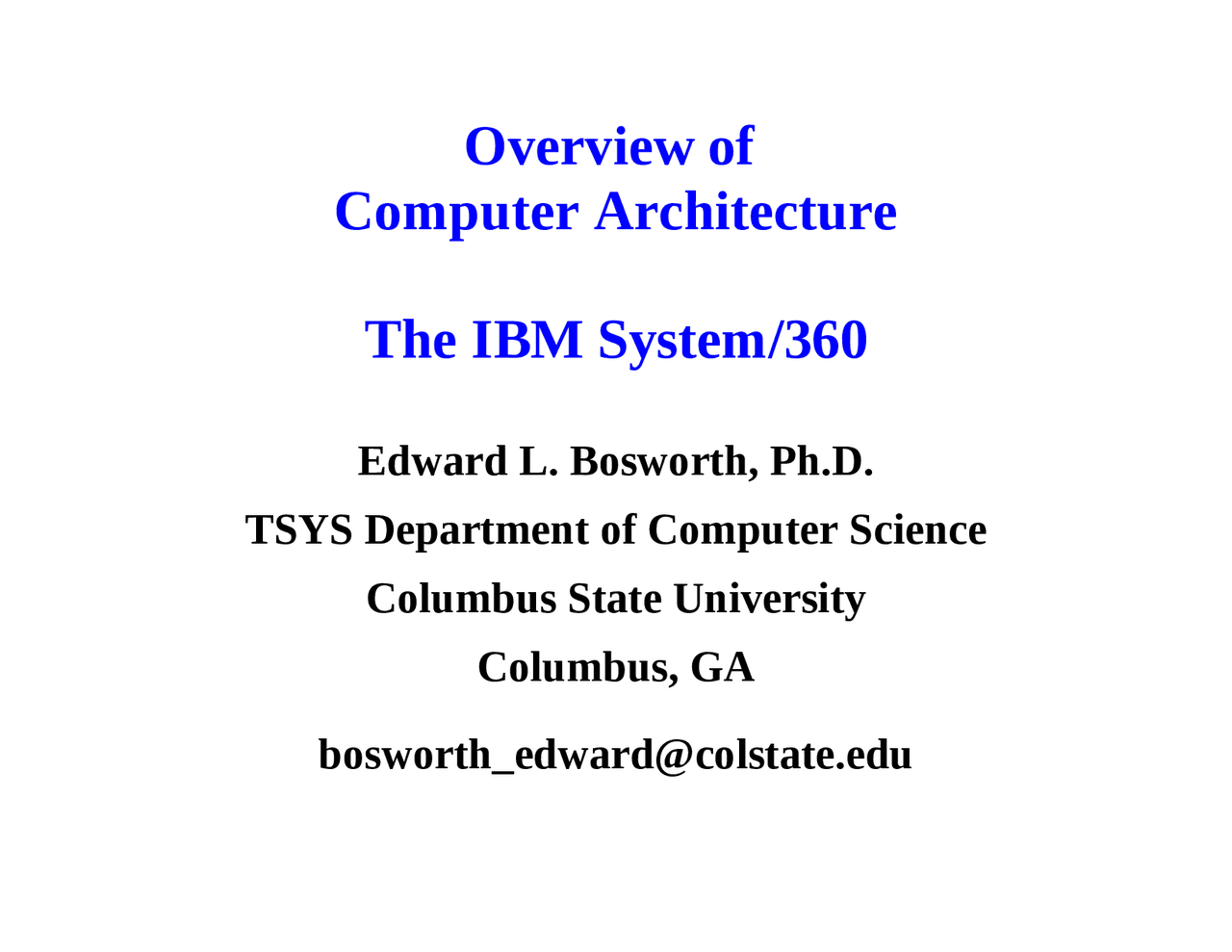 The Ibm System Assembly Lang Programming 1 Cpsc 3121 Docsity