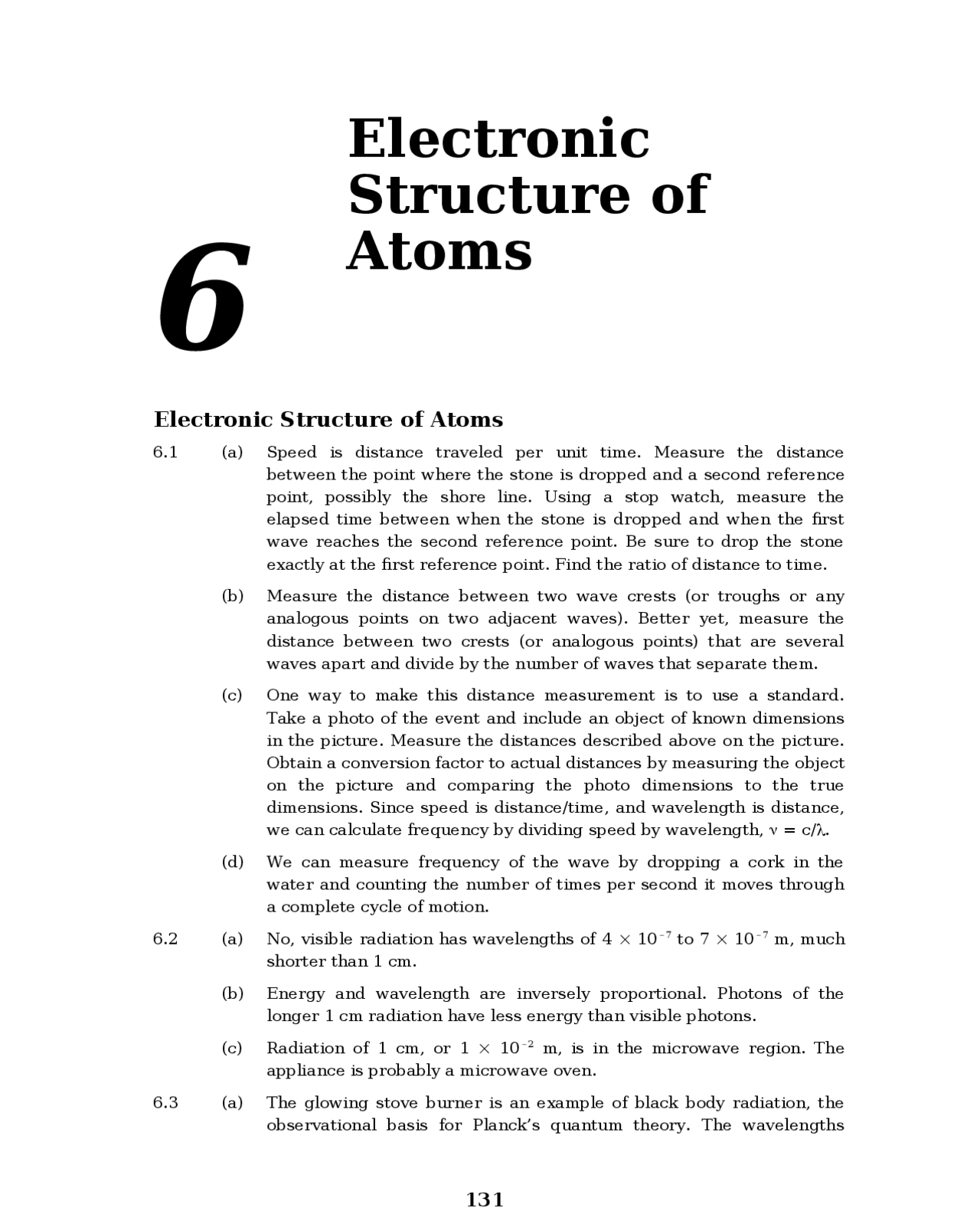 Electronic Structure of Atoms - Principles of Chemistry 1 | CHEM 1211 ...