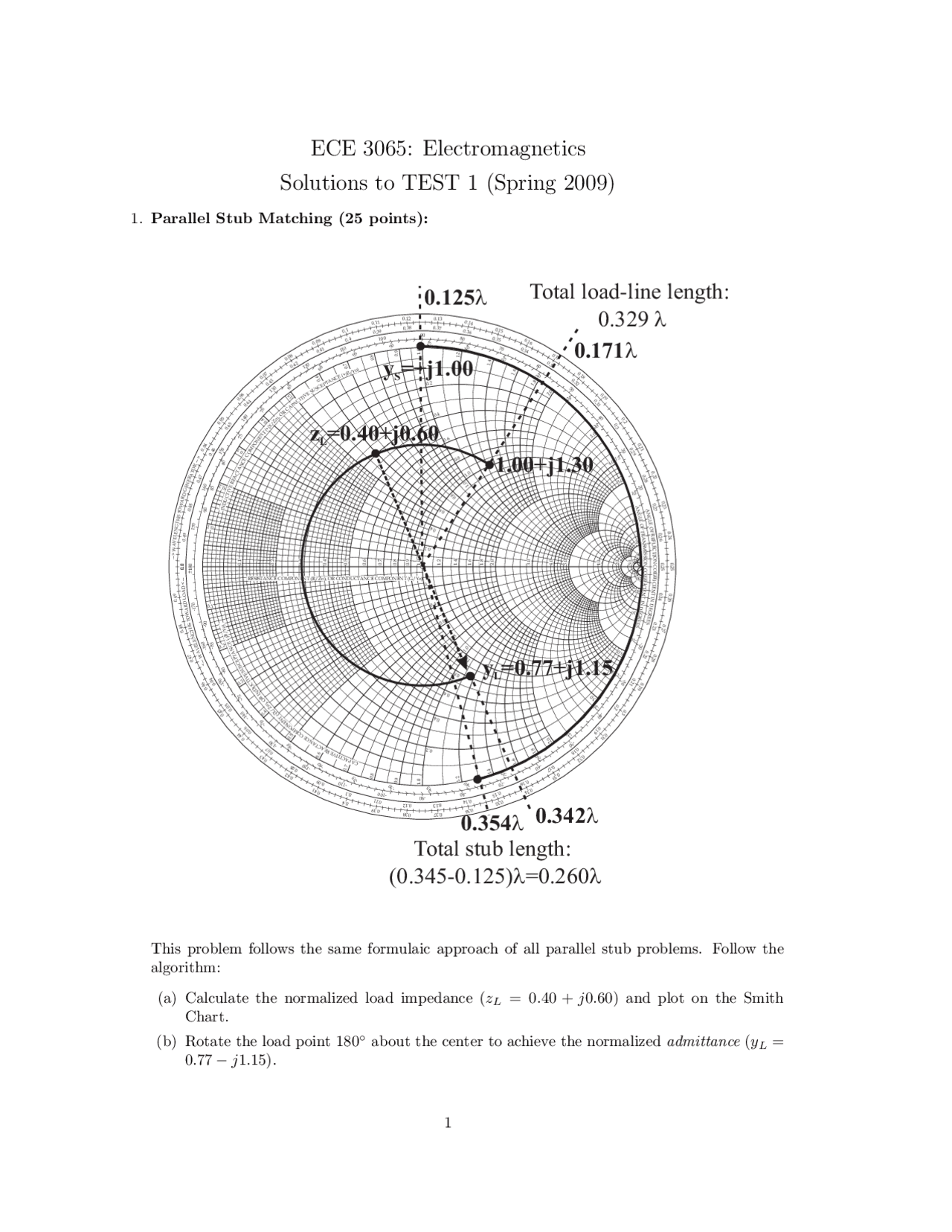 Smith chart problems and solutions - lopasplatform