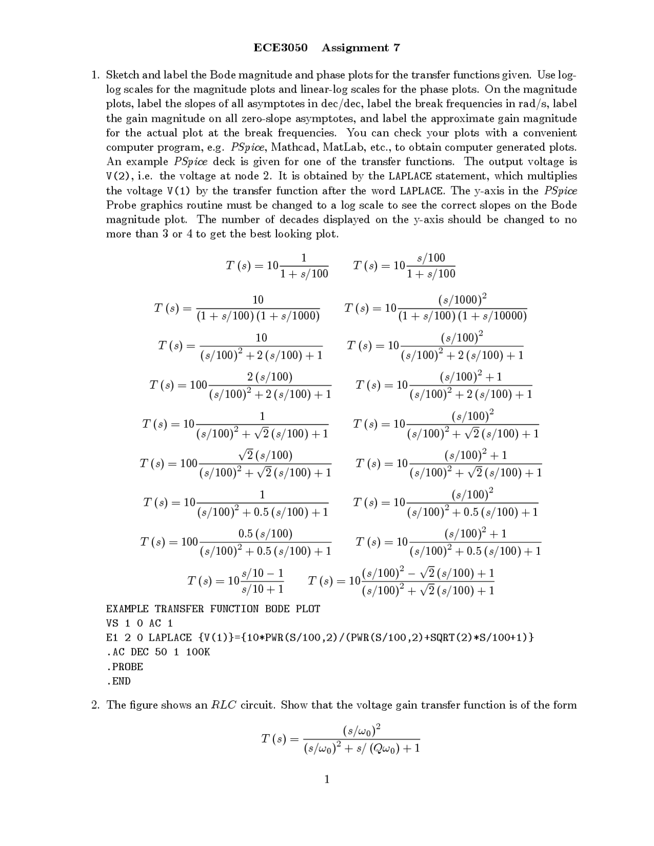 37 Questions With Solutions On Analog Electronics Assignment 7 Ece
