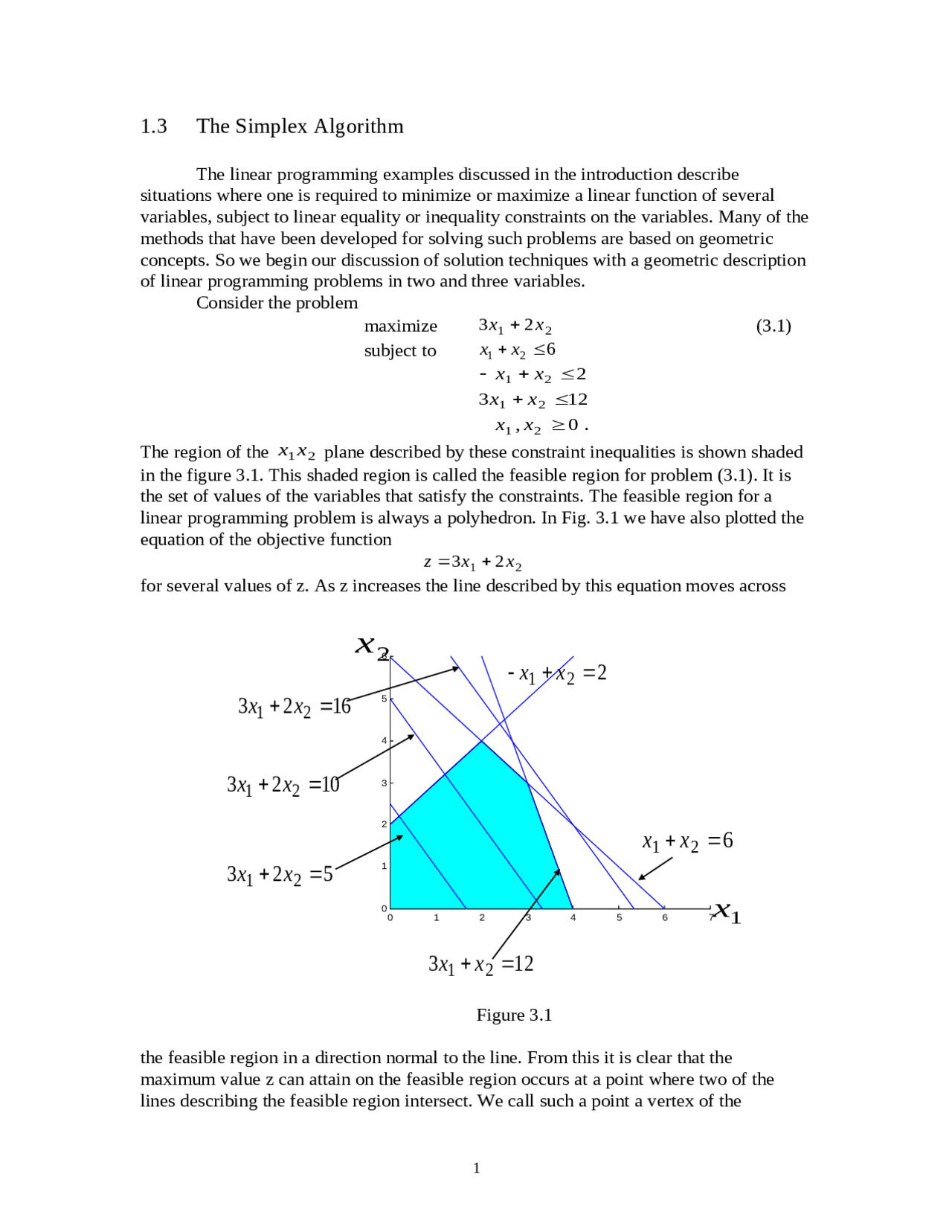 The Simplex Algorithm - Lecture Notes | ISYE 6669 | Study notes Systems ...