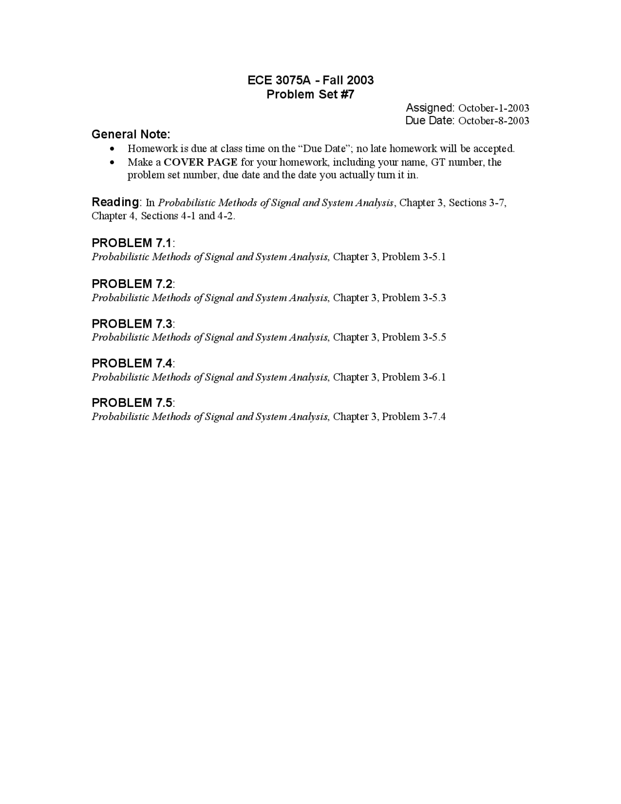 Practice Problem Set 7 Compiler Design Ece 3075 Docsity