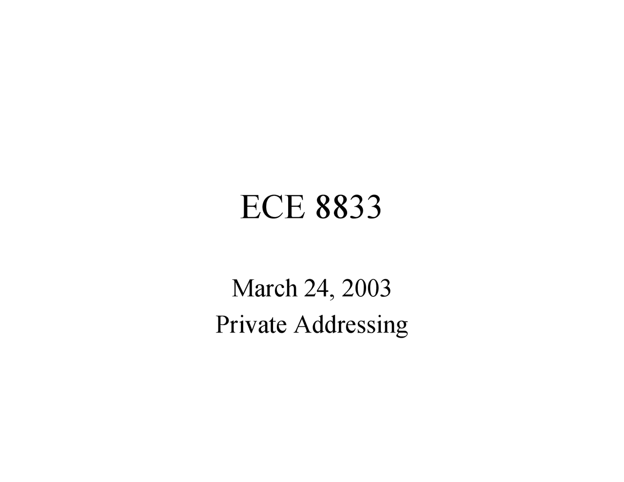 Private Addressing Biomedical Sensing Systems Ece 8833 Docsity