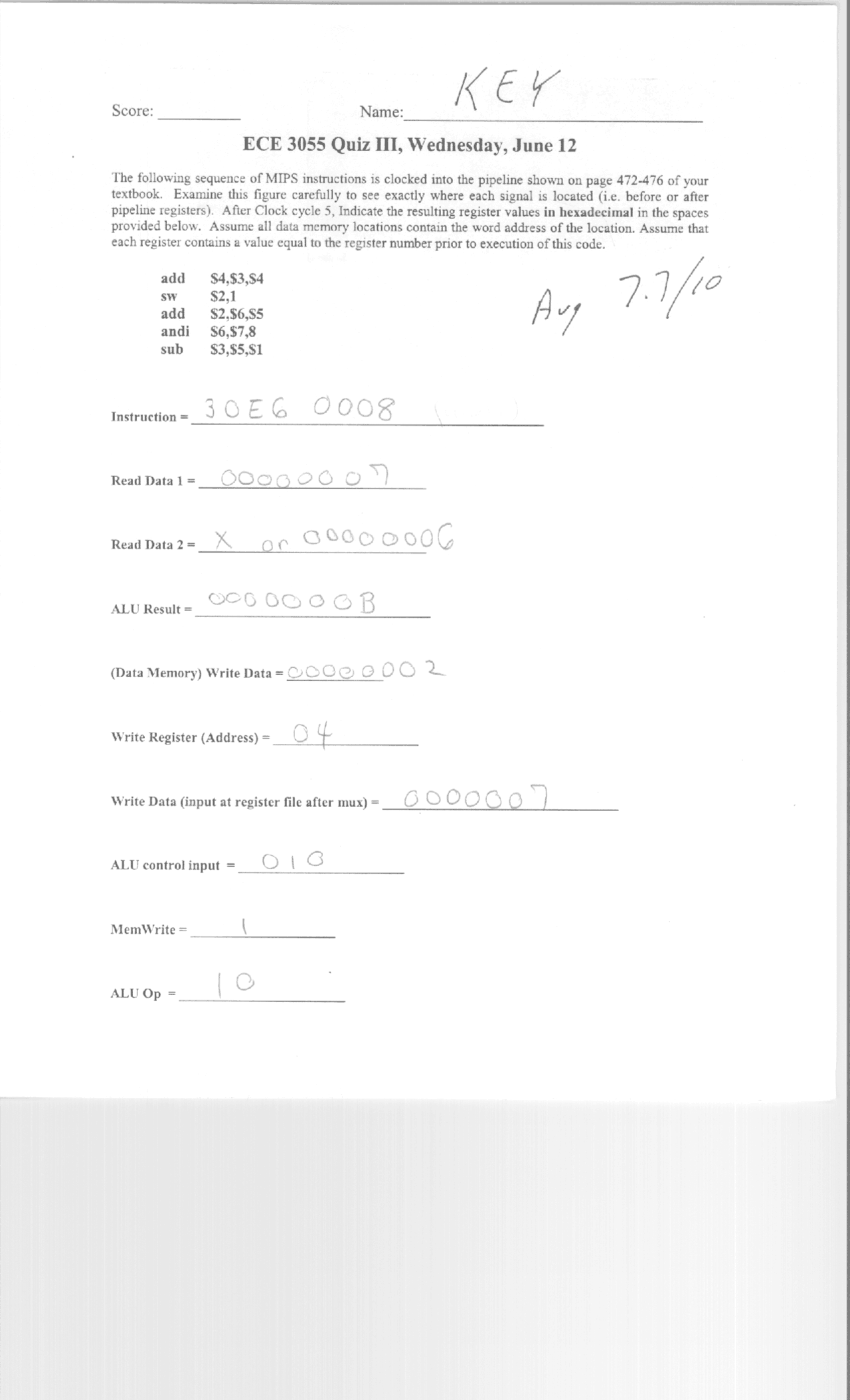 Quiz 3 With Resolution Computer Architecture And Operating Systems
