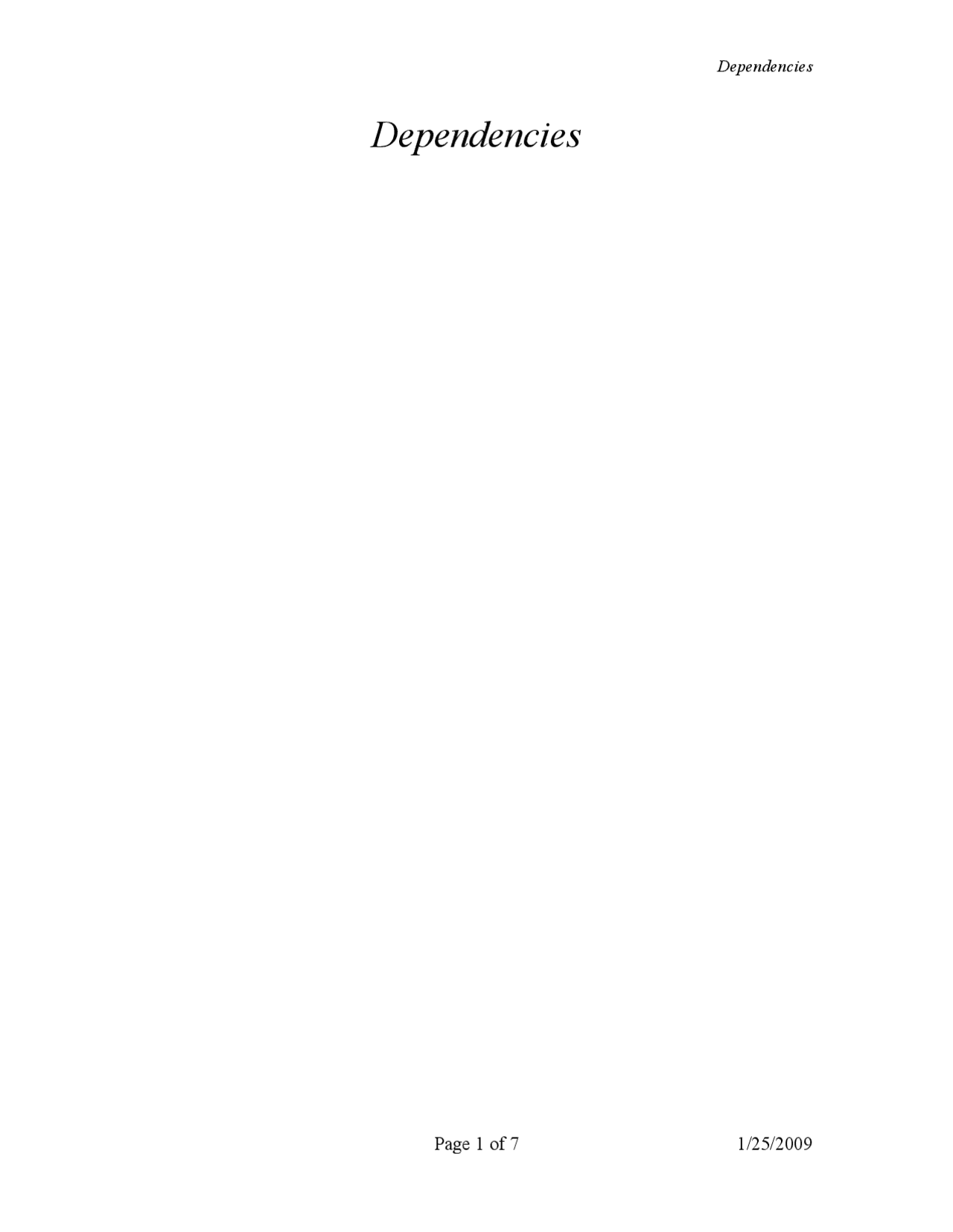 Dependencies - Advanced Computer Architecture | ECE 4100 - Docsity