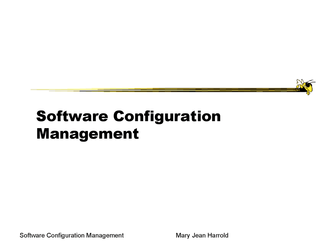 Software Configuration Management Lecture Notes Cs 6300 Docsity