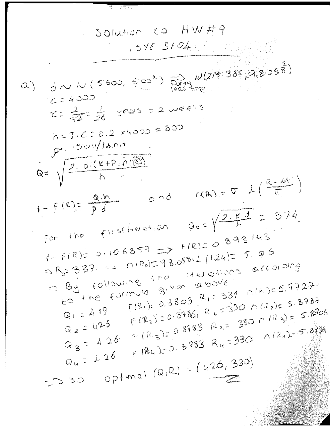 Supply Chain Modeling Manufacturing And Warehousing Solved Homework