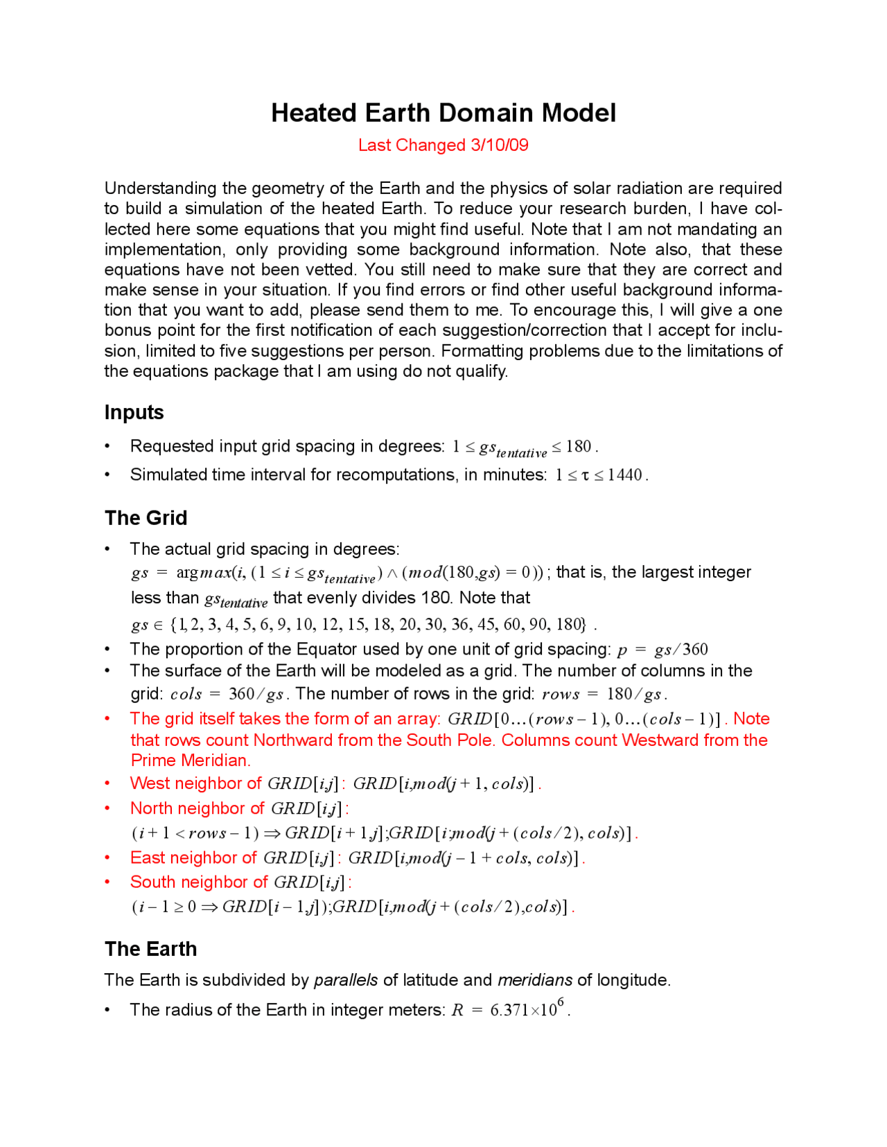 Heated Earth Domain Model - Software Architecture and Design | CS 6310 ...