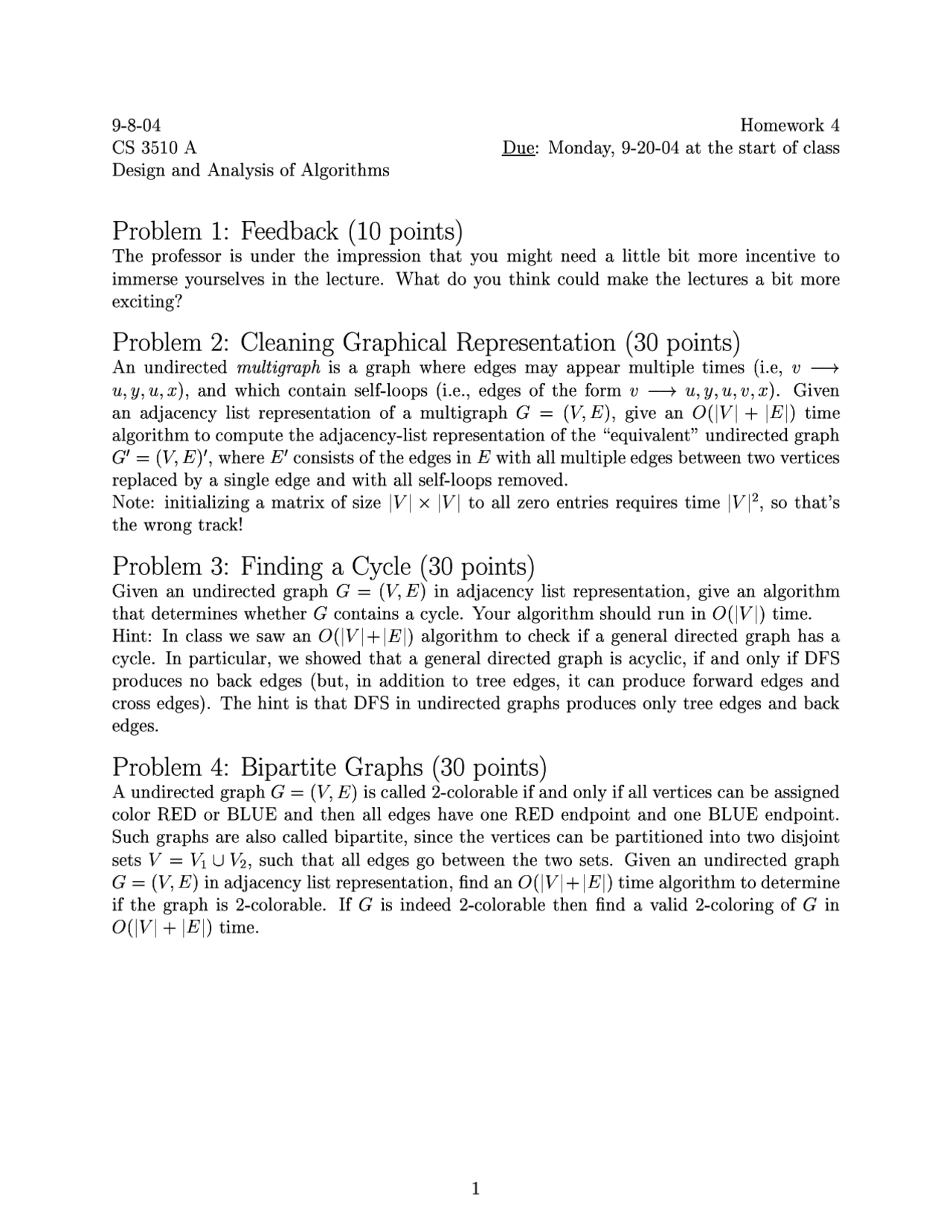5 Problems On Design And Analysis Of Algorithms Assignment 4 Cs