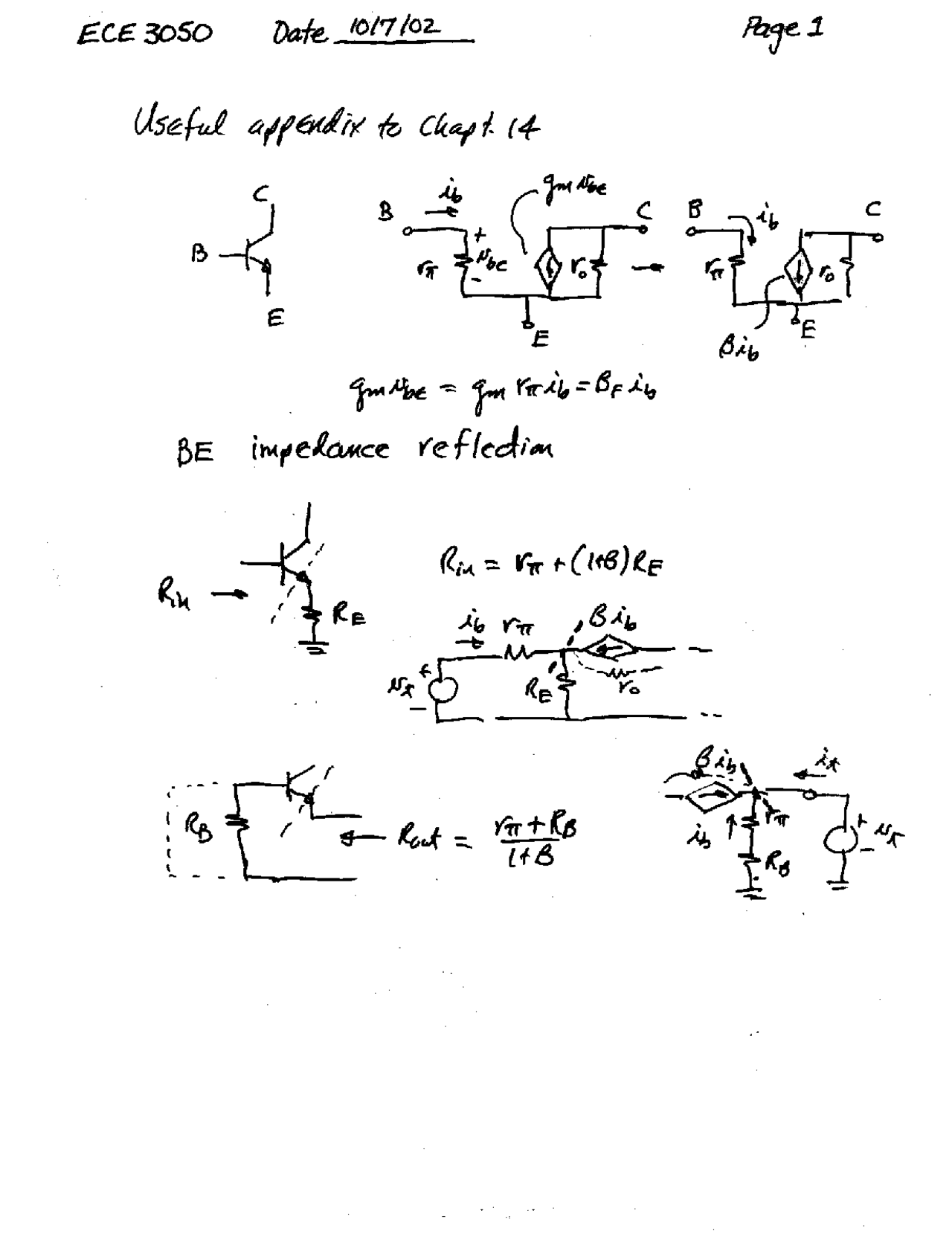 Notes On Multiple Stage Amplifiers Voltage Amplifiers Examples Ece