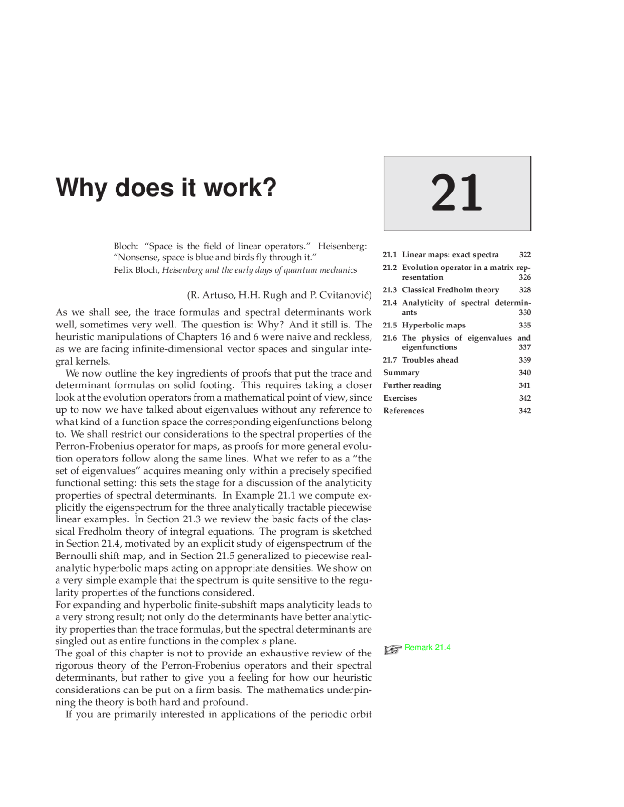 Chapter 21 Why Does It Work Nonlinear Dynamics Phys 7224 Docsity