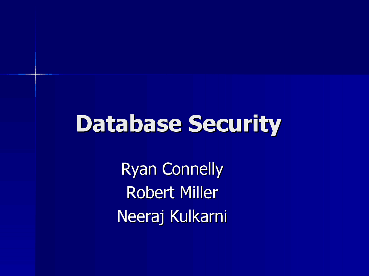 Database Security Lecture Slides Introduction To Information Security Cs 4235 Docsity