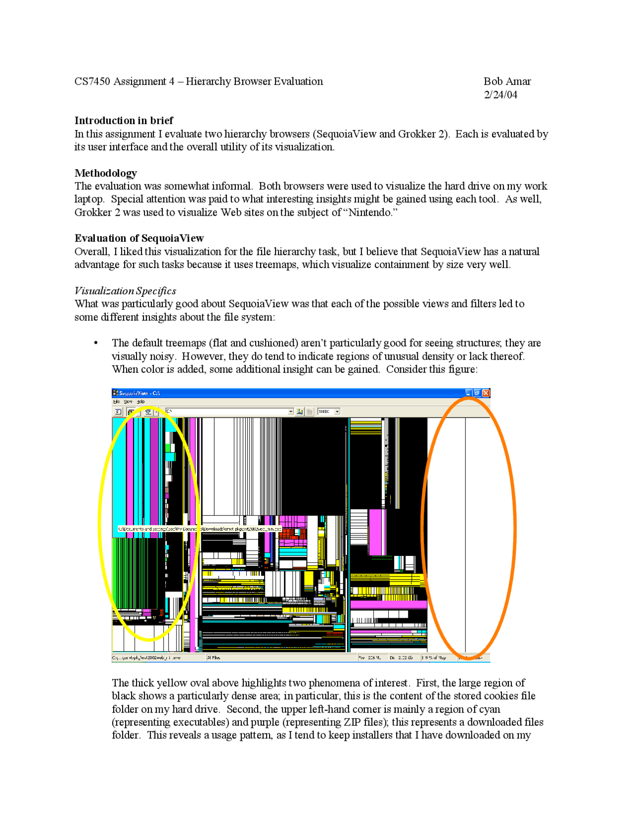 Information Visualization Hierarchy Browser Evaluation Cs 7450 Docsity