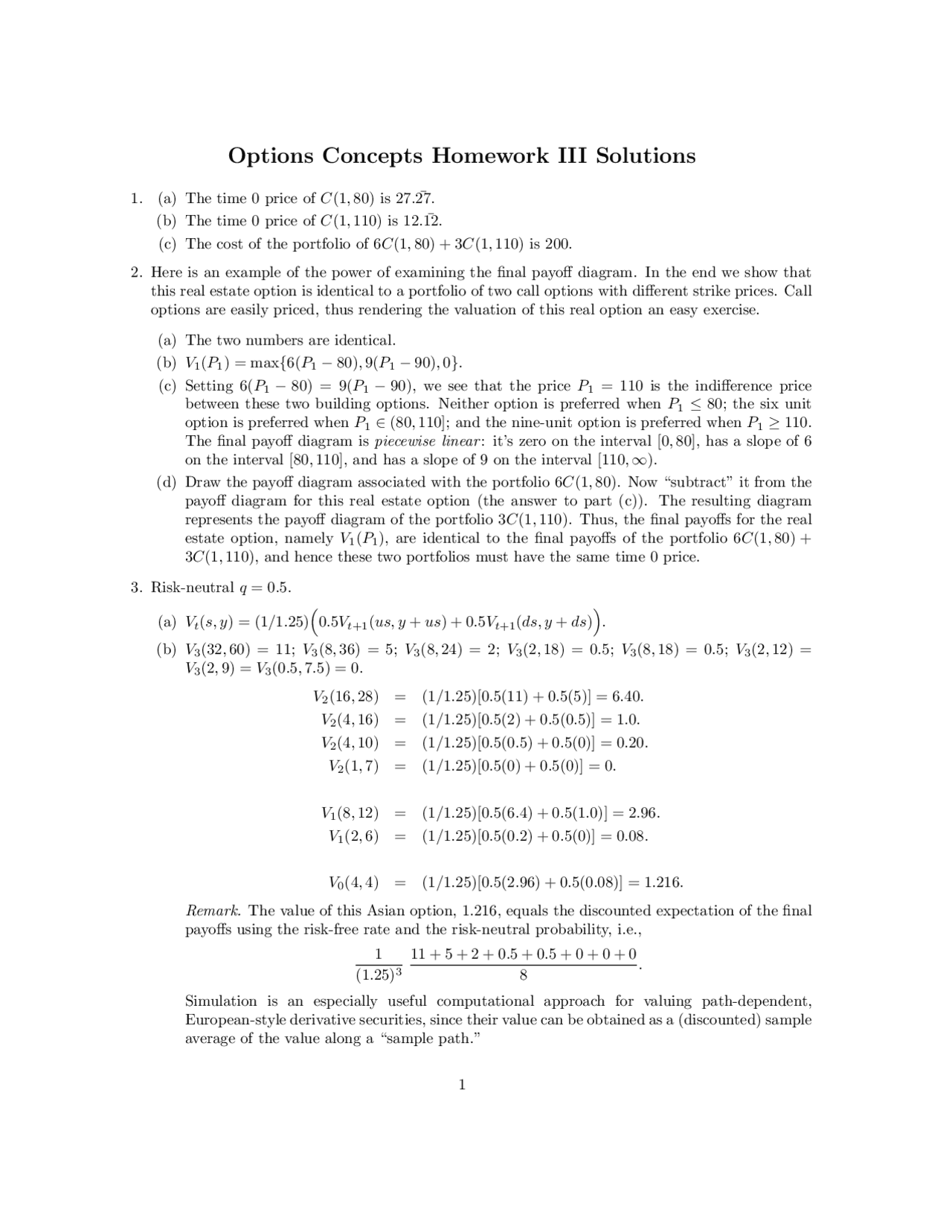 Homework 3 Solutions Special Topics Isye 4803 Docsity
