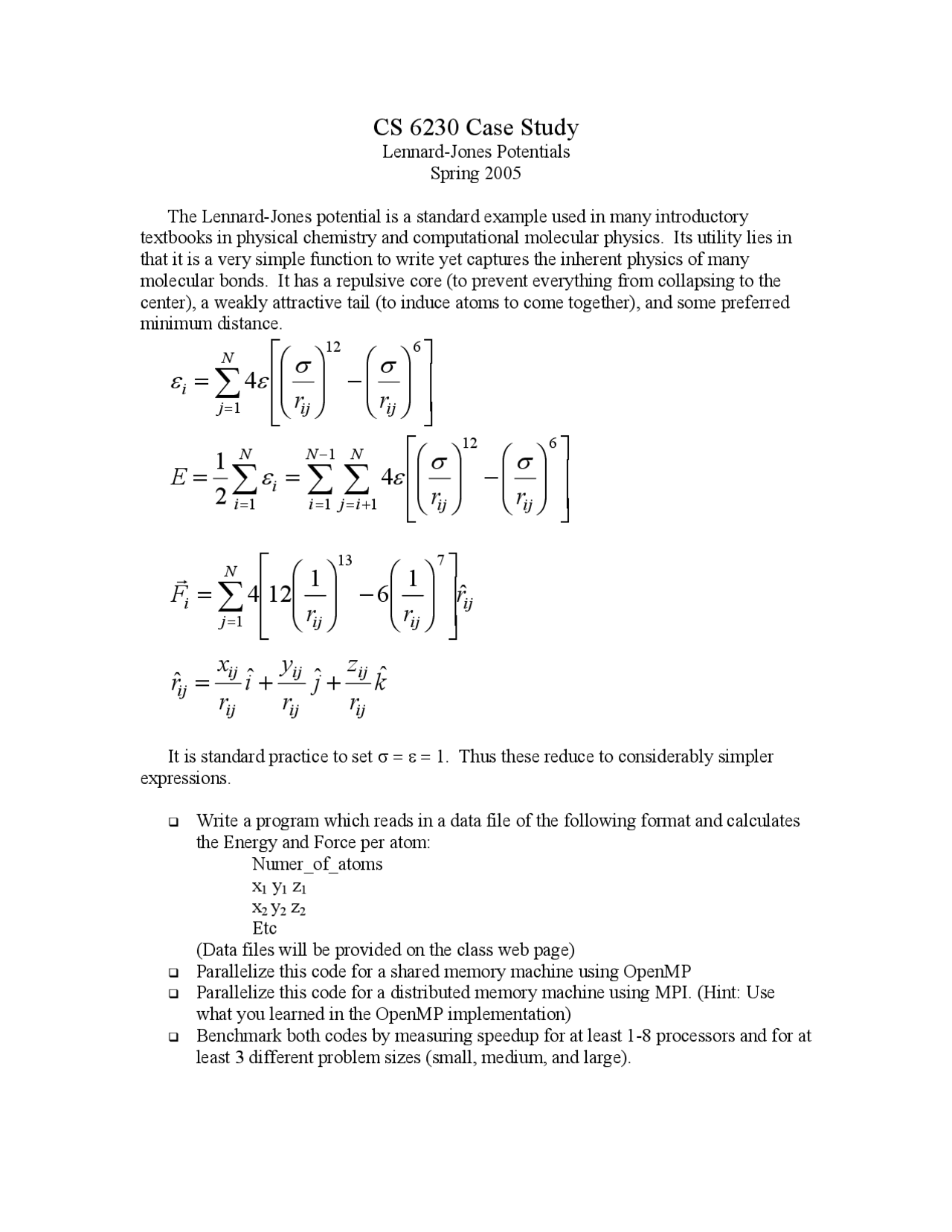 Case Study for High Performance Parallel Computing | CS 6230 | Assignments Computer Science ...