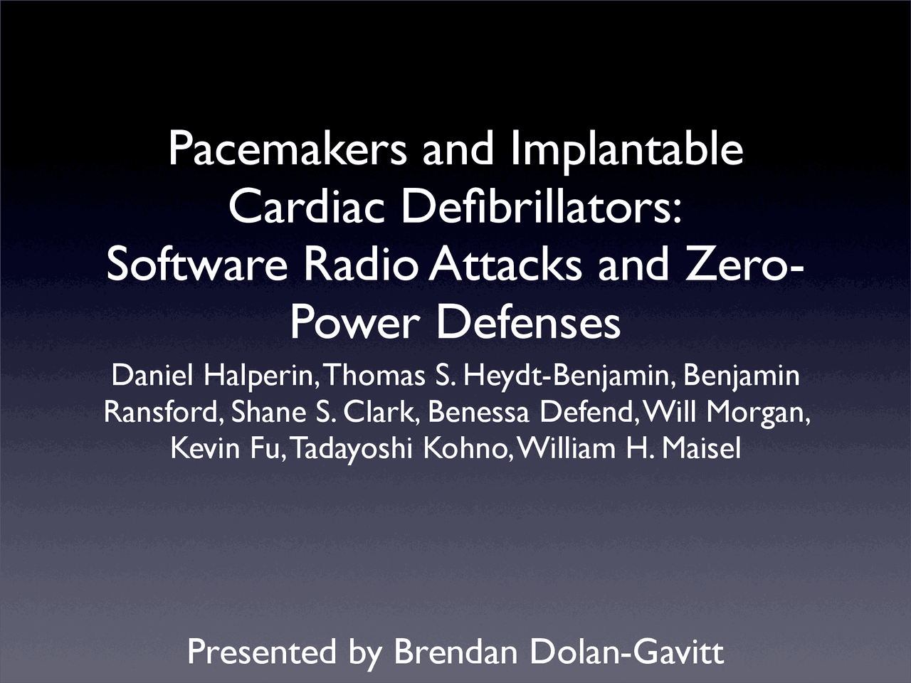 Pacemakers And Implantable Cardiac Defibrillators Cs 8803 Docsity