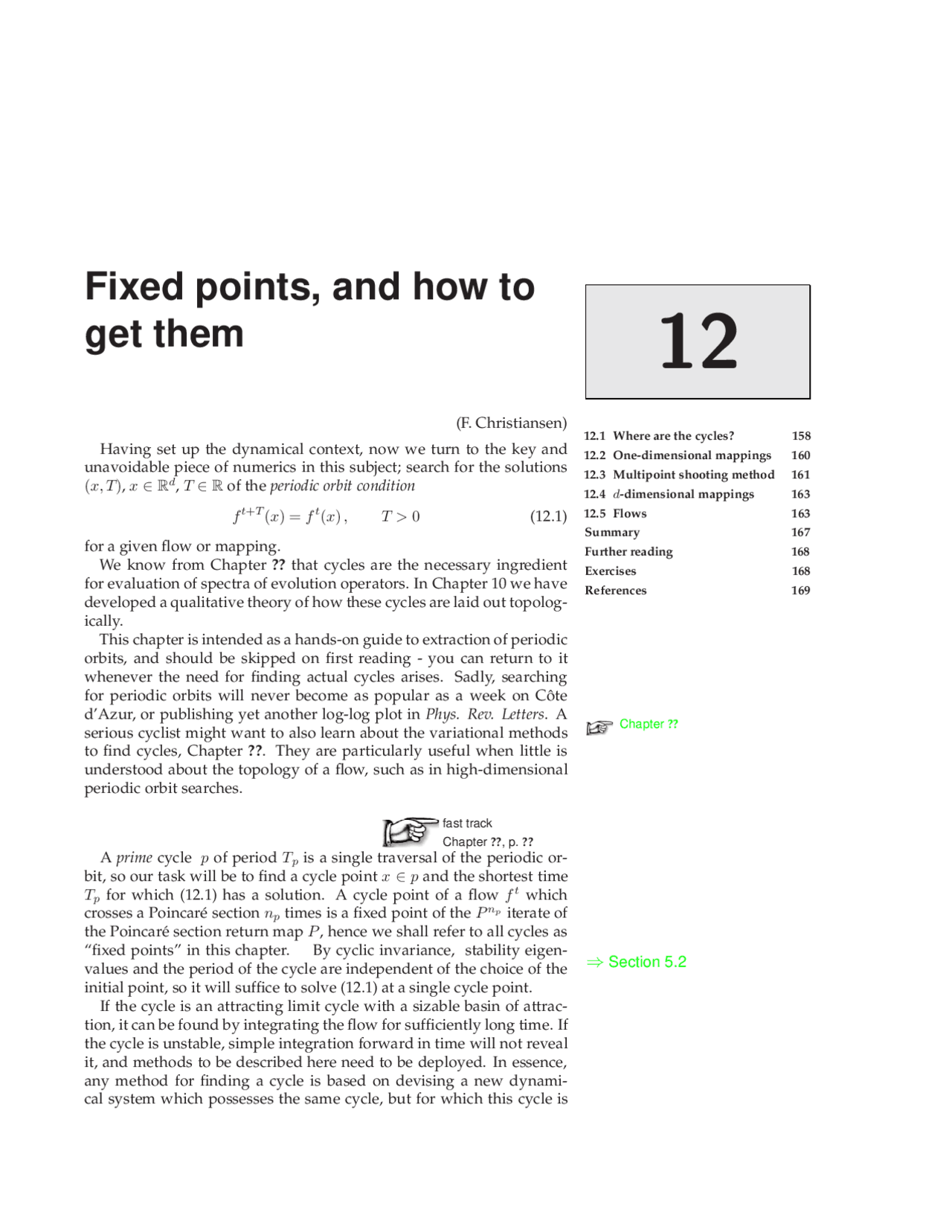 Fix Points And How To Get Them Nonlinear Dynamics Phys 7224 Docsity