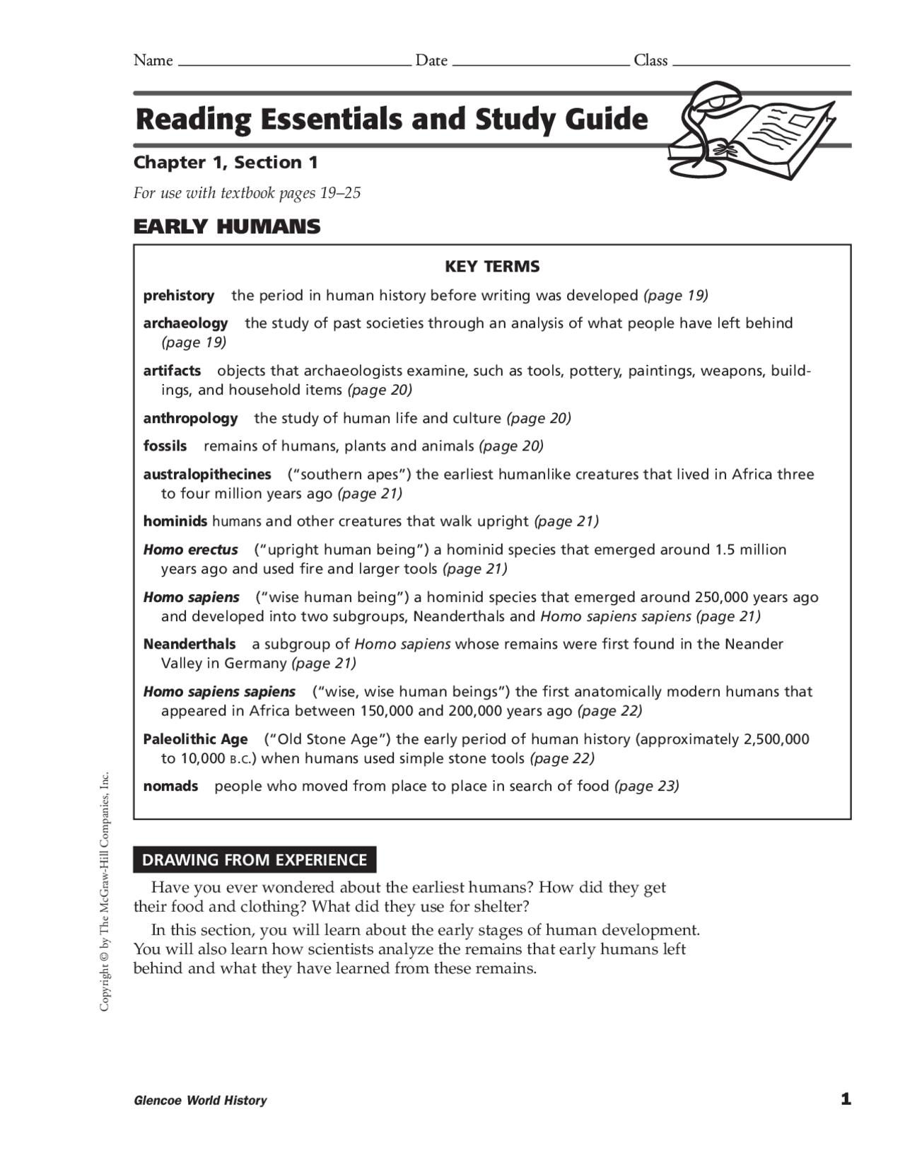 Early Stages of Human Development: Prehistory, Archaeology, and the ...