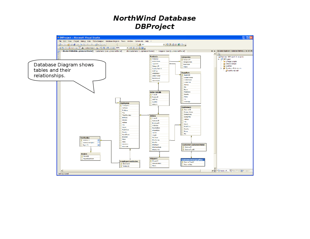 NorthWind Database DBProject - Project Report | CSE 691 - Docsity