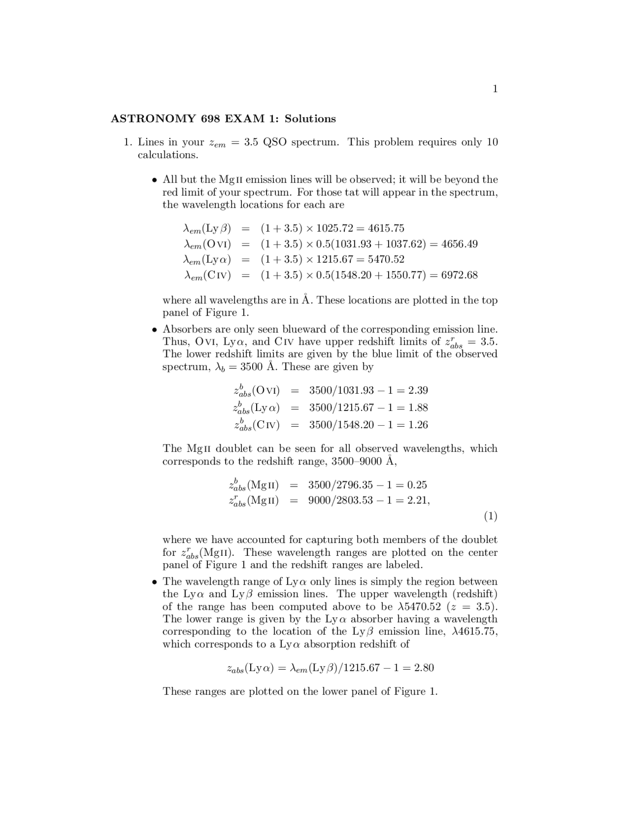 Exam 1 Solutions Astrology And Astronomy Astr 698 Docsity