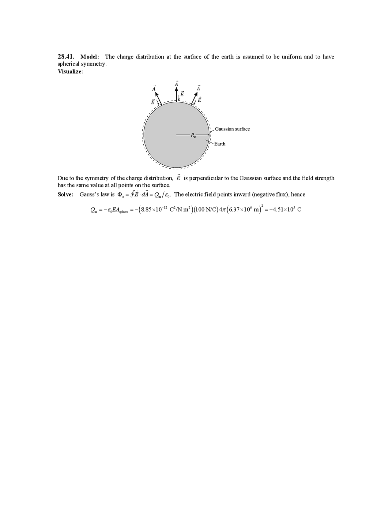 Problem Set Five Answers For General Physics Ii Phy 212 Docsity