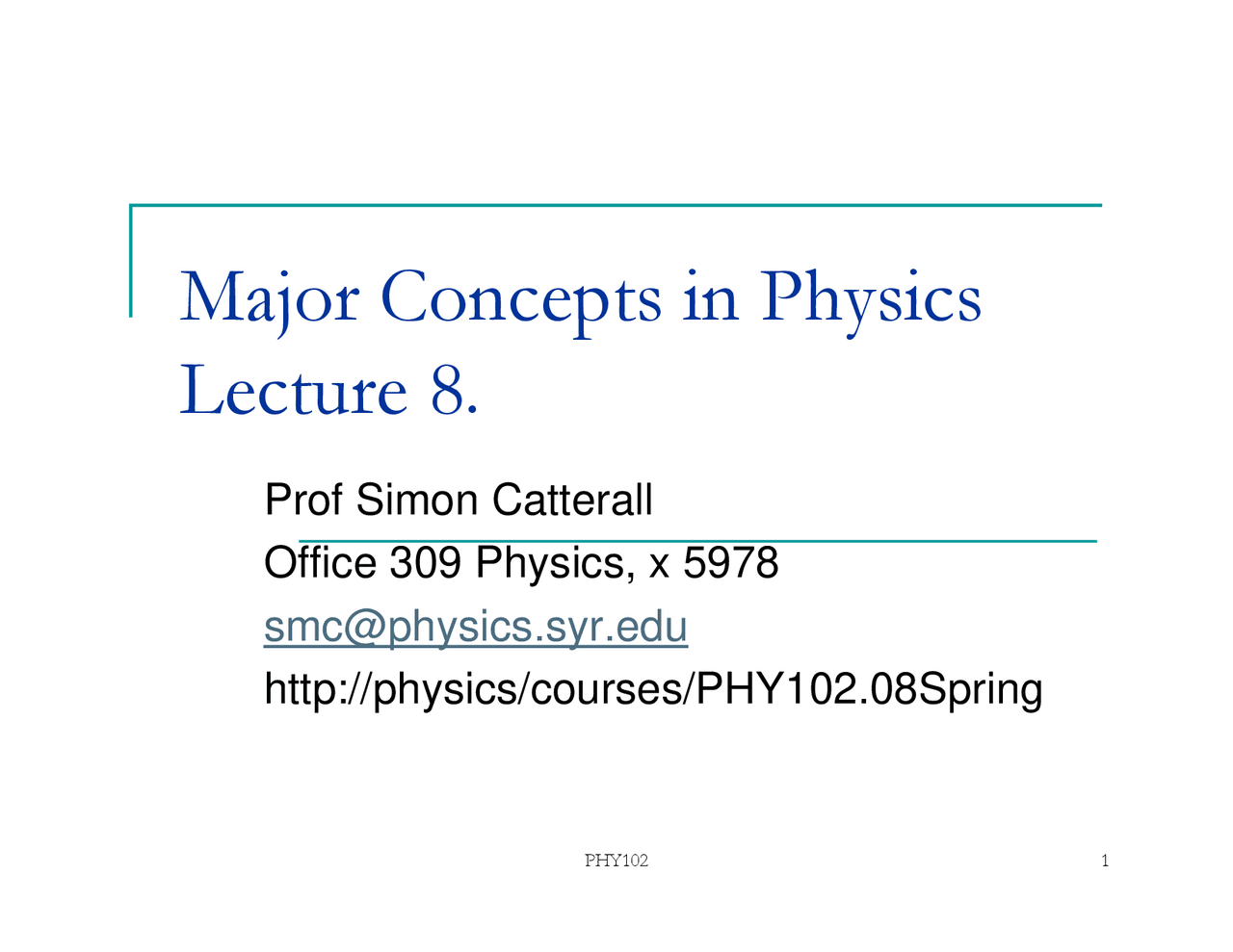Thermal Radiation And Thermal Equilibrium Lecture Slides Phy 102