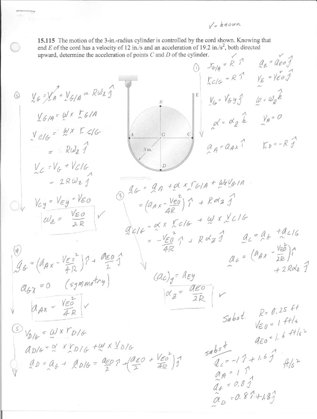 Engineering Dynamics Problems With Solutions Engr 2090 Docsity