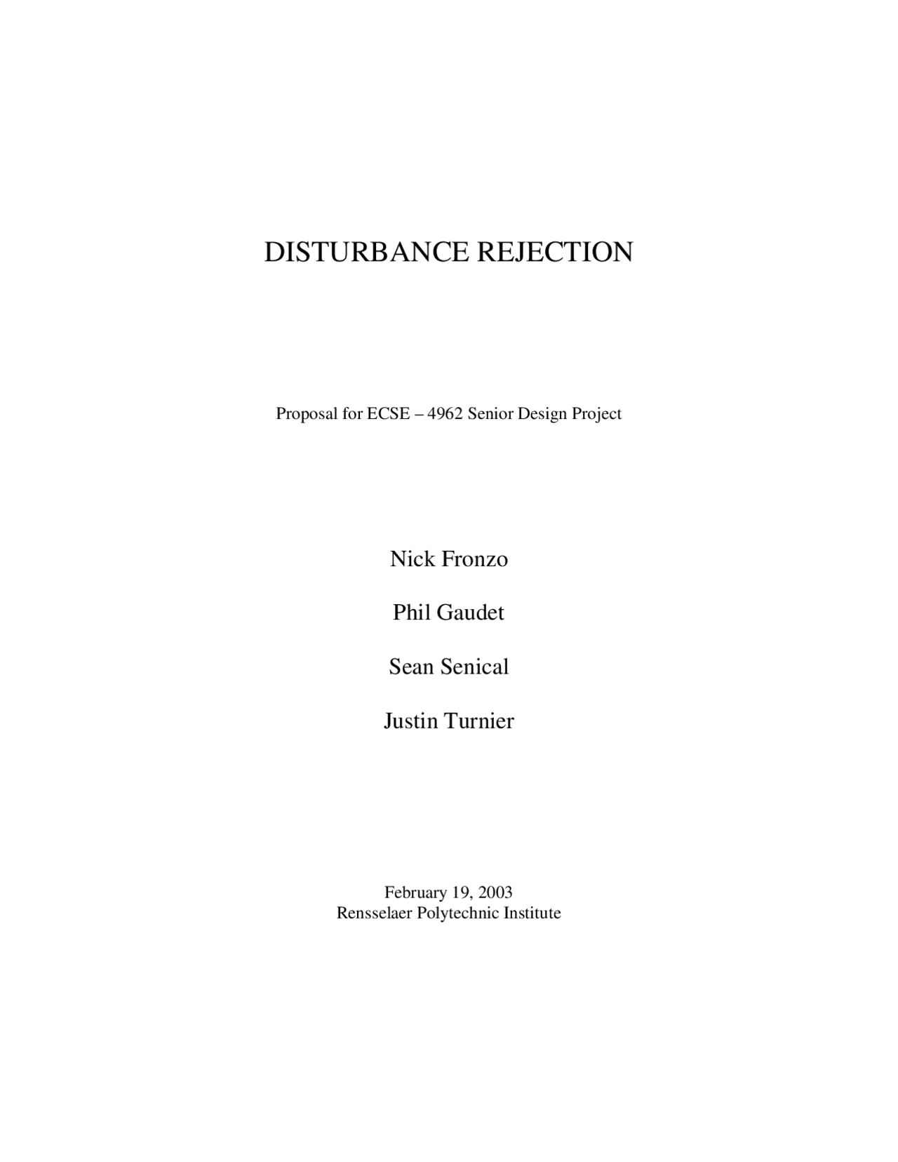 Distribution Rejection Analog Ic Design Project Ecse 4962 Docsity