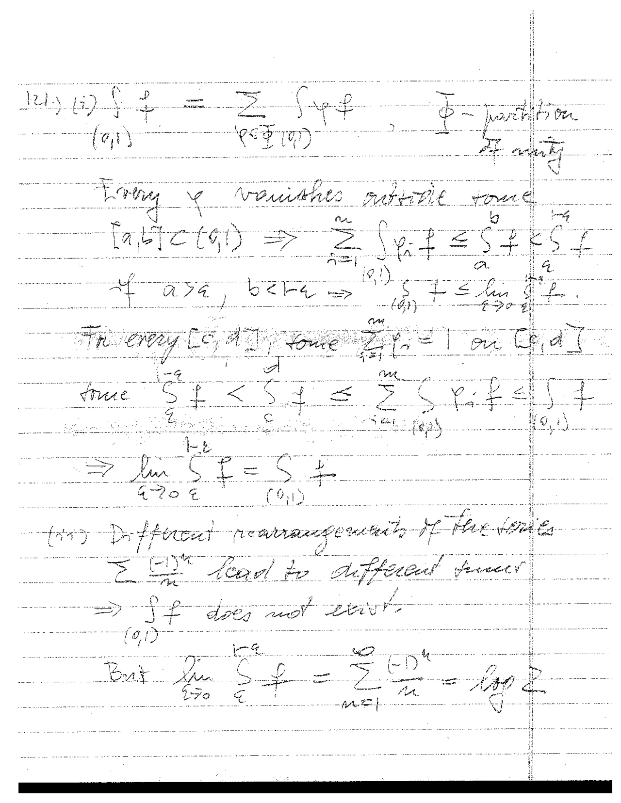10 Solved Questions On Mathematical Analysis Ii Assignment 9 Math