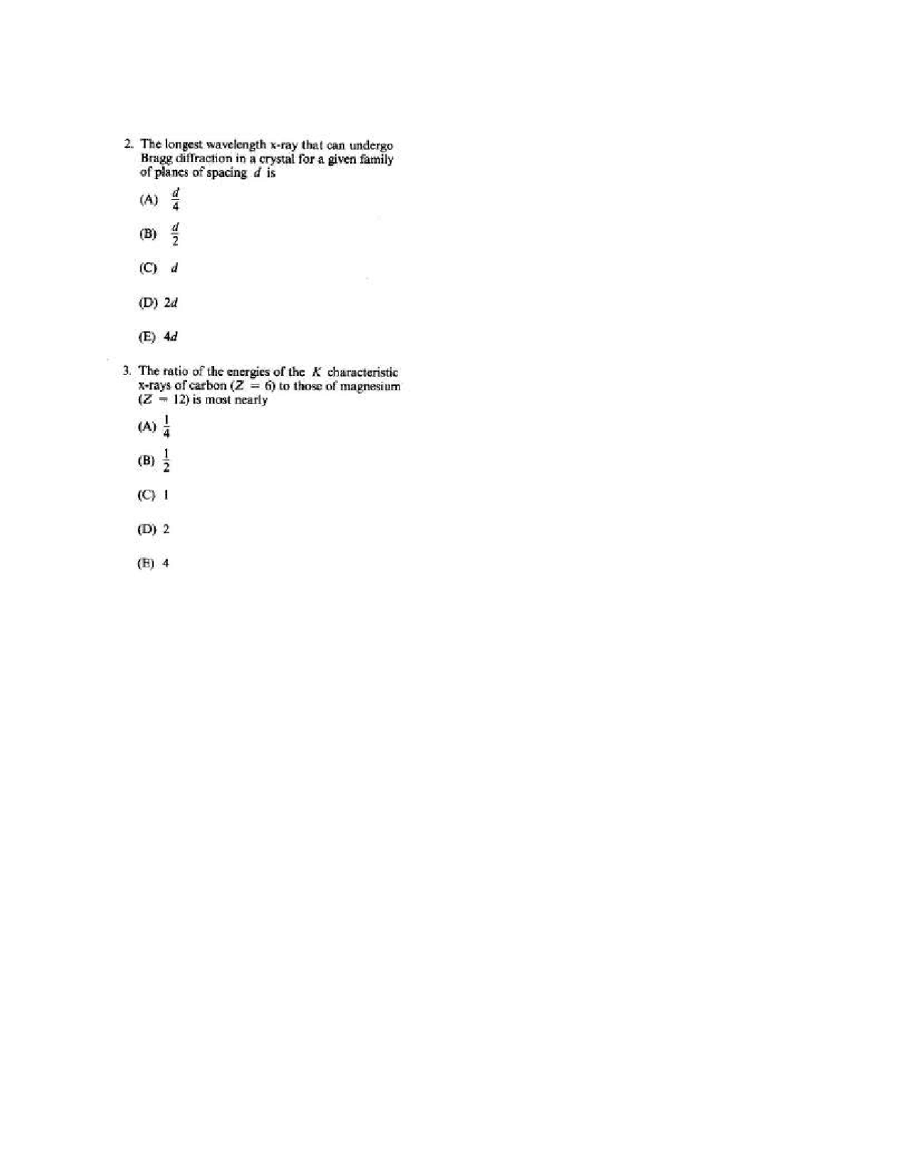 Assignment 1 Sample Questions Problems Of Contemporary Physics Phy