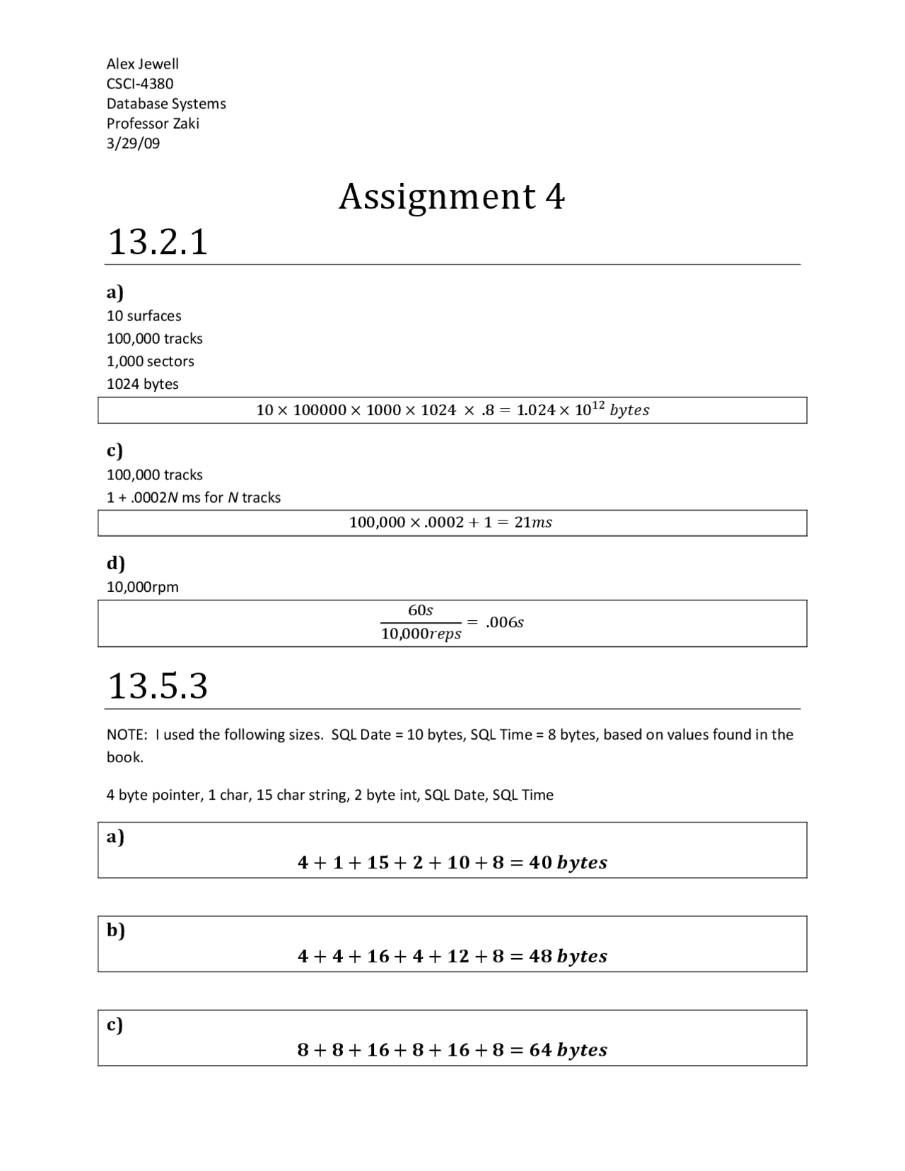 Solved Assignment 4 Database Systems Csci 4380 Docsity 5501