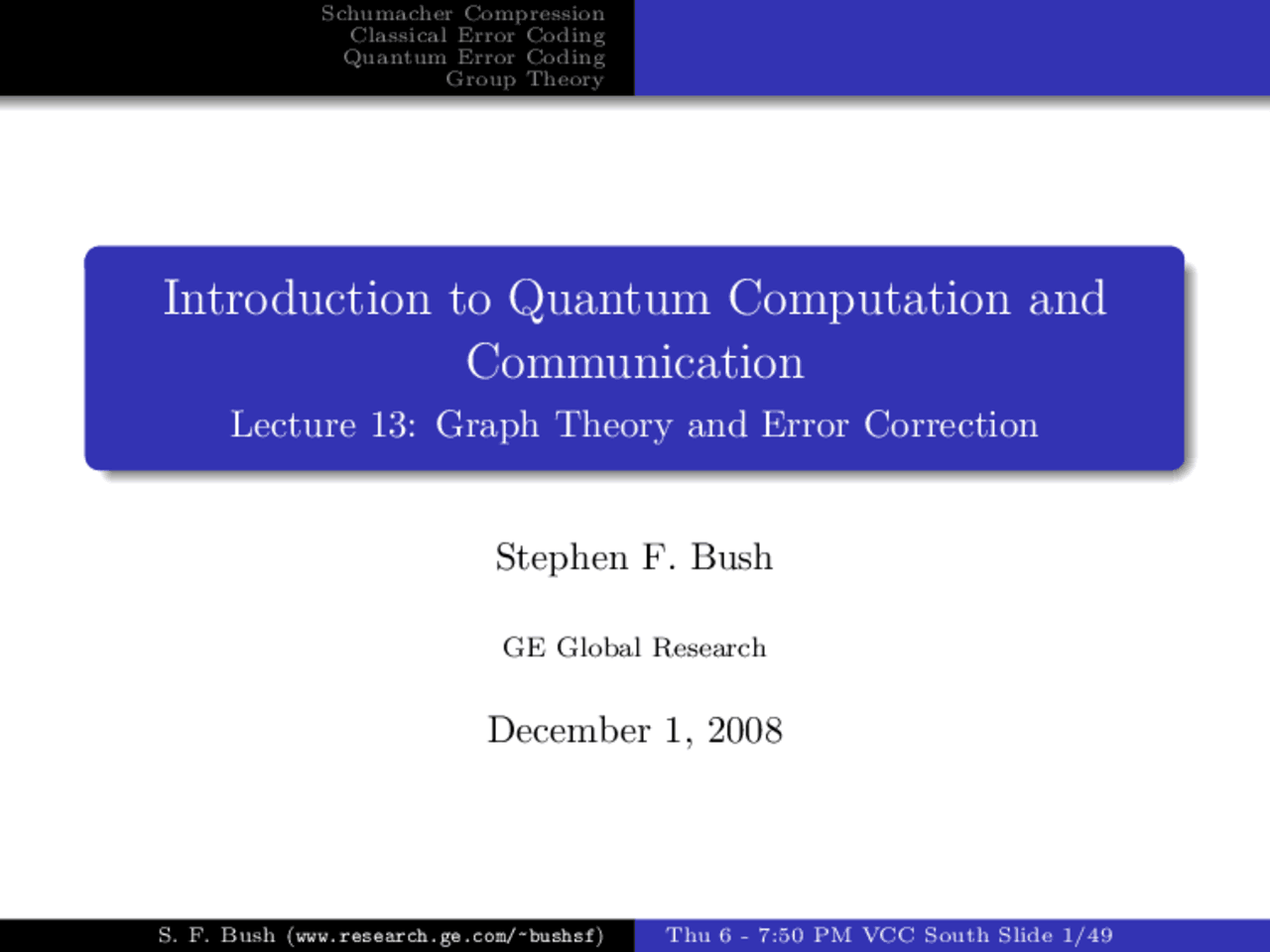 Graph Theory And Error Correction Lecture Notes Csci 4967 Docsity