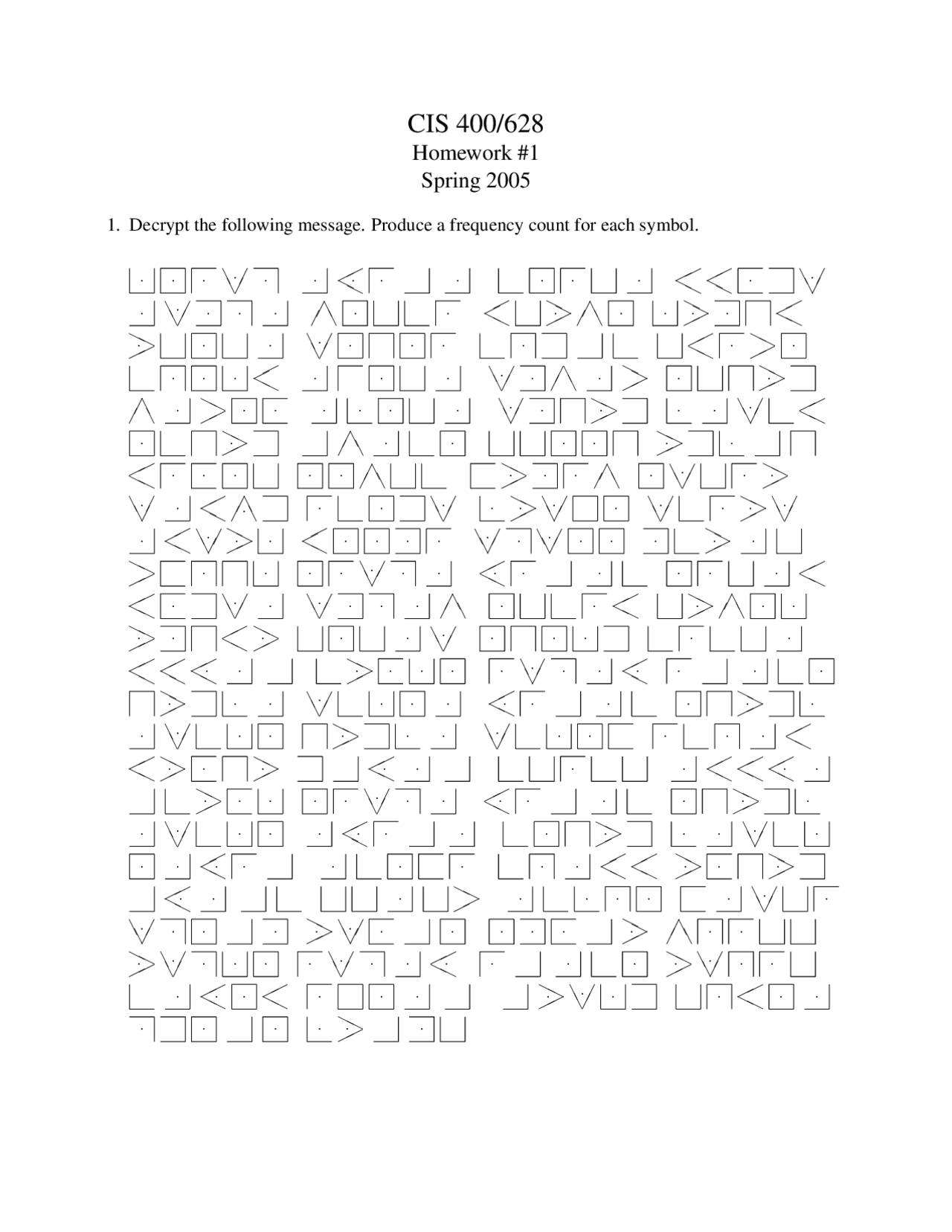 Homework 1 Practice Questions Engineering And Computer Science Cis